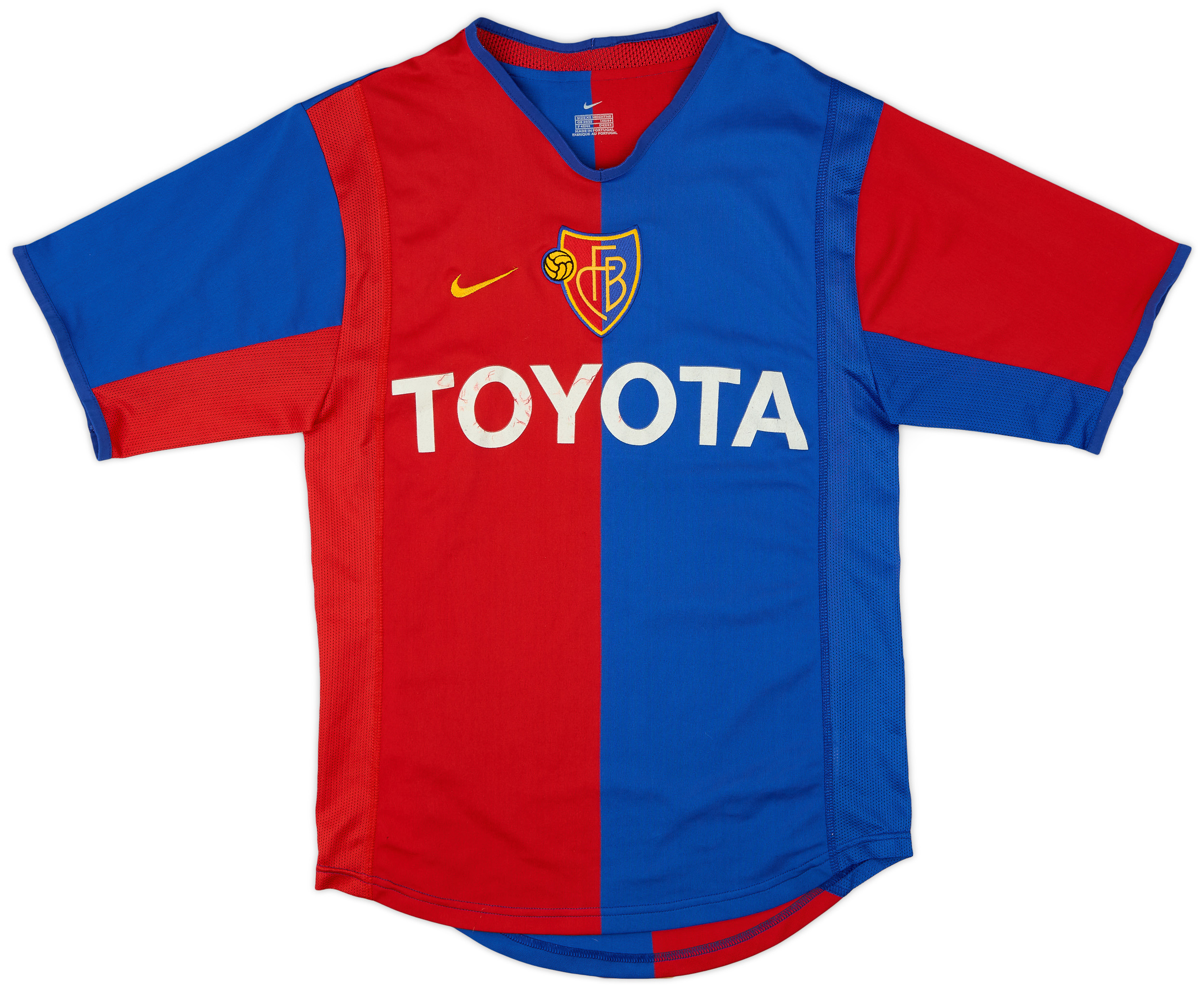 2002-04 FC Basel Signed Home Shirt - 6/10 - (XS)
