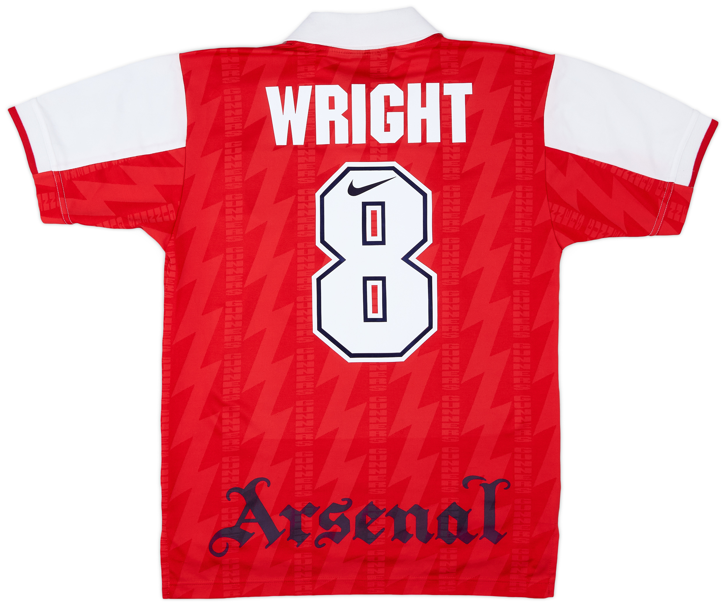 1994-96 Arsenal Home Shirt Wright #8 - 9/10 - (S)