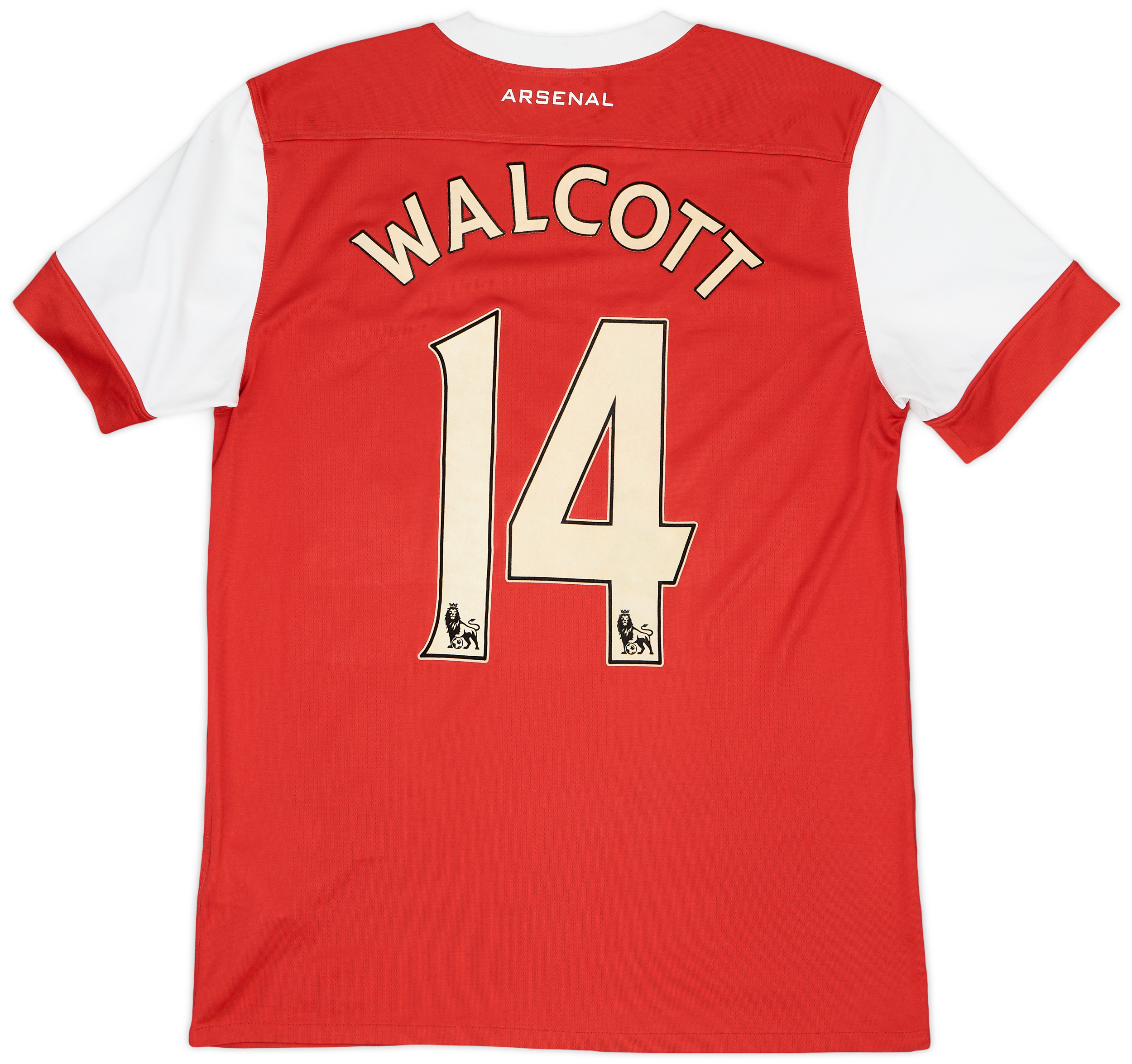 2010-11 Arsenal Home Shirt Walcott #14 - 6/10 - (S)