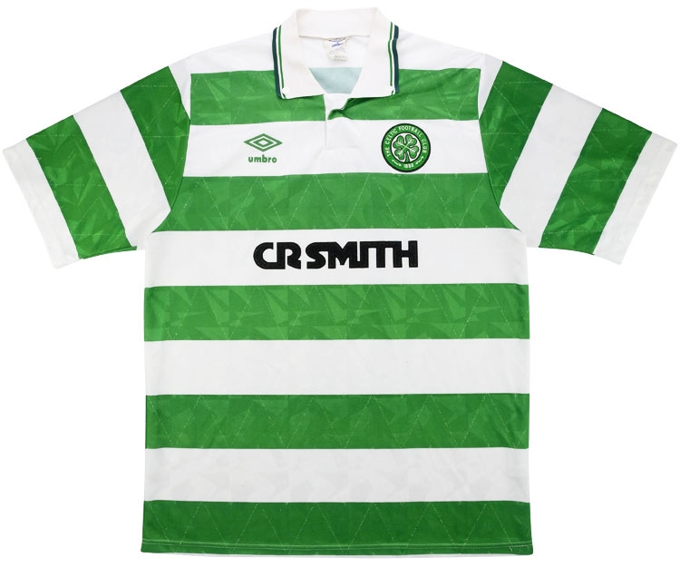 1989-91 Celtic Home Shirt - 6/10 - (L)