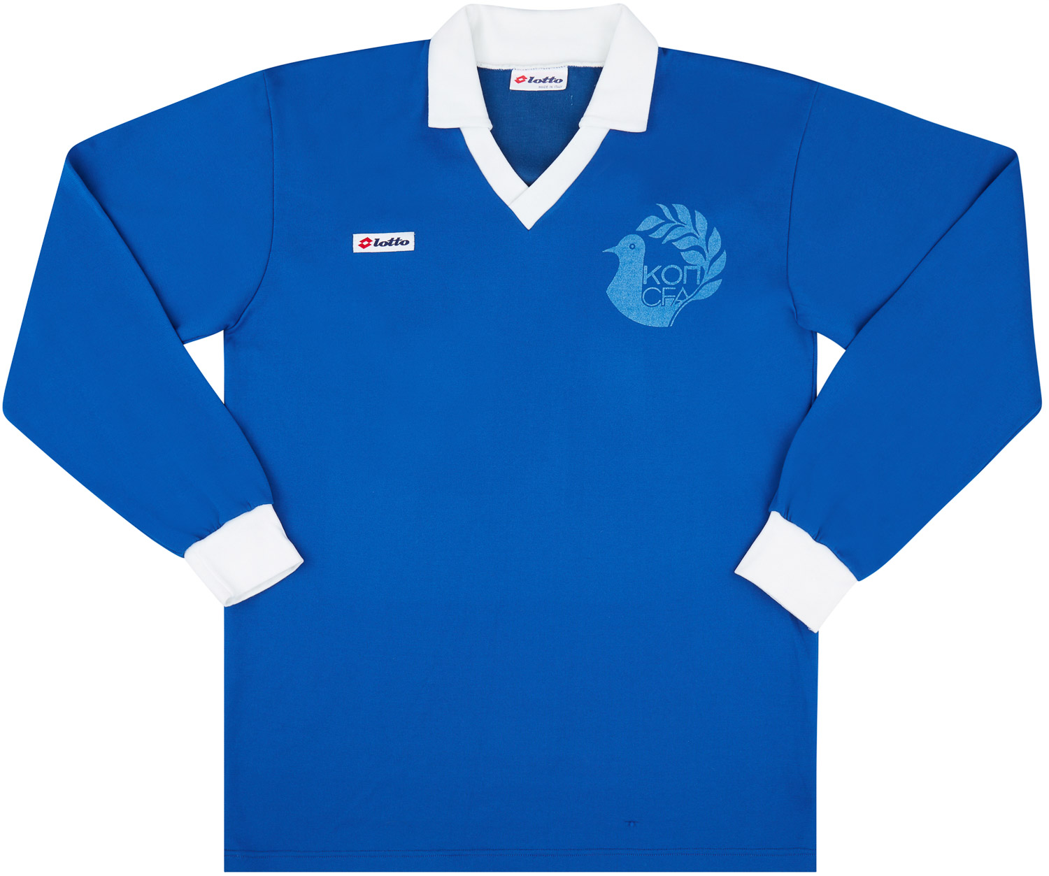 1987 Cyprus Match Worn Home L/S Shirt #10 (Mavroudis) v Netherlands