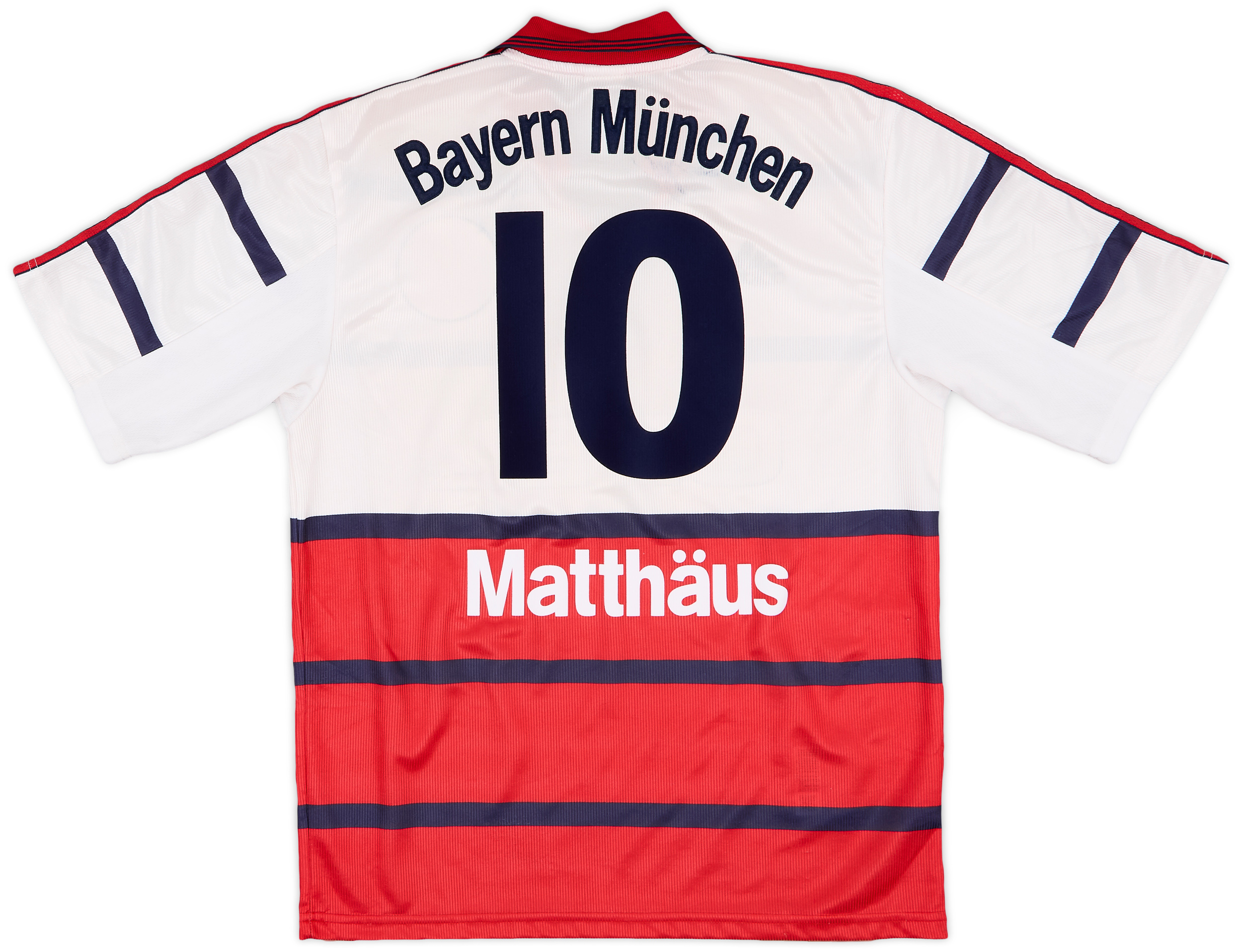 1998-00 Bayern Munich Away Shirt Matthaus #10 - 4/10 - (S)