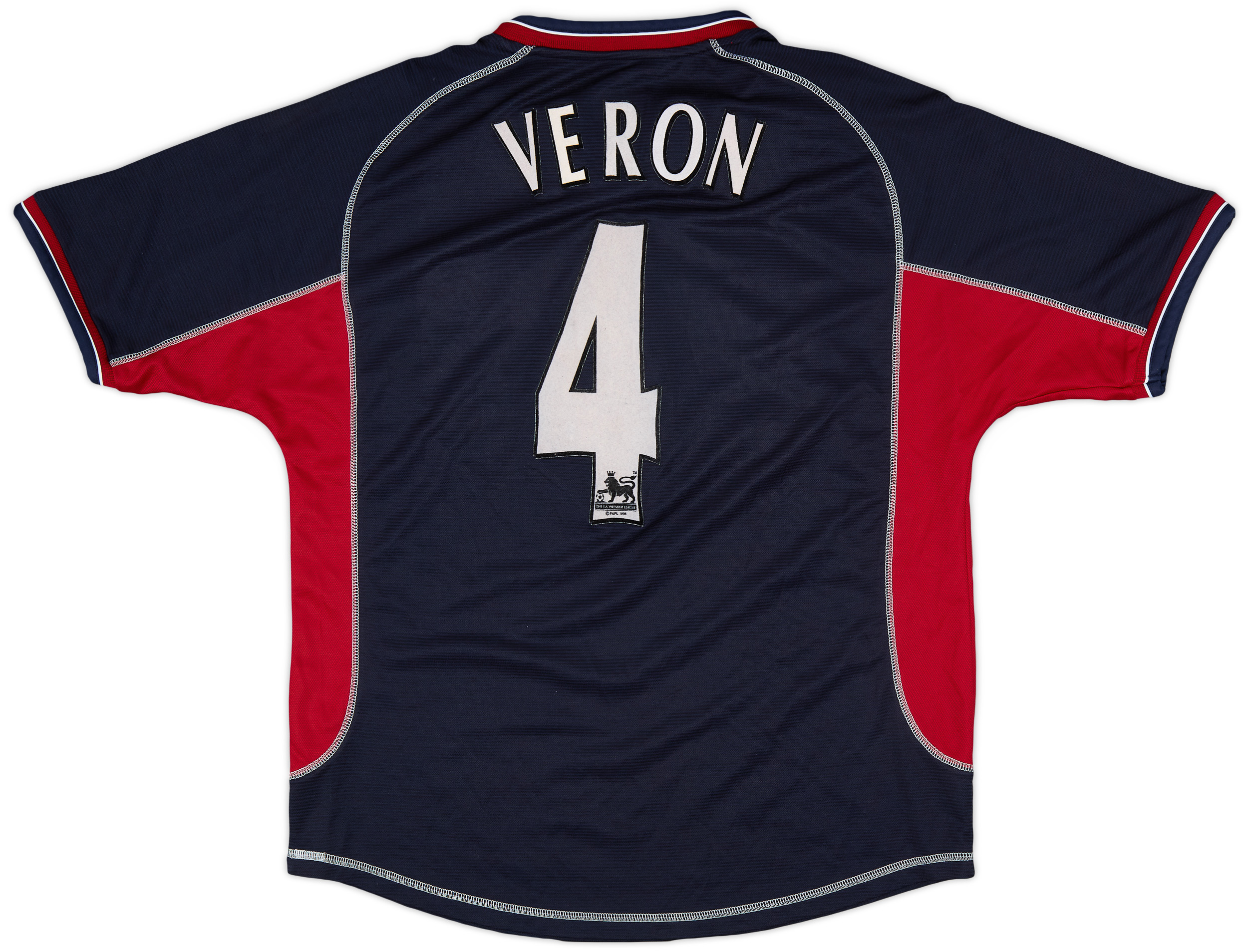 2000-01 Manchester United Third Shirt Veron #4 - 6/10 - (M)