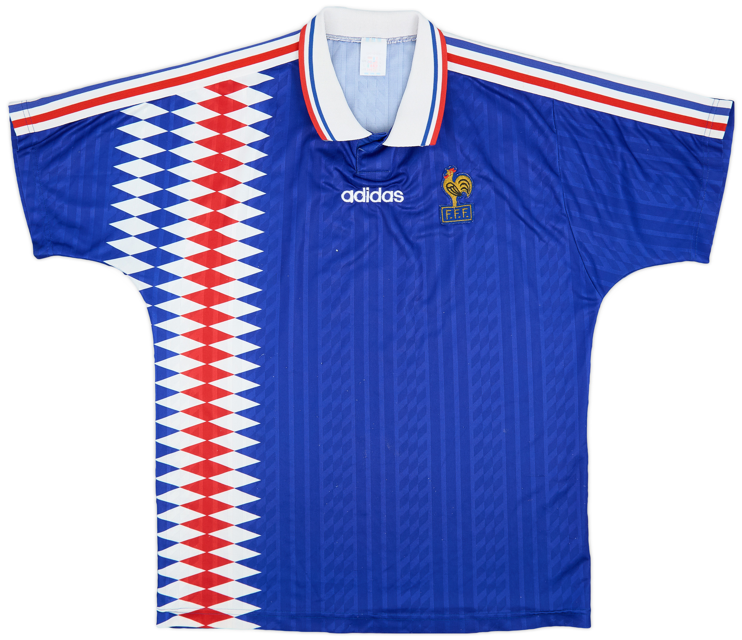 1994-96 France Home Shirt - 5/10 - (L)