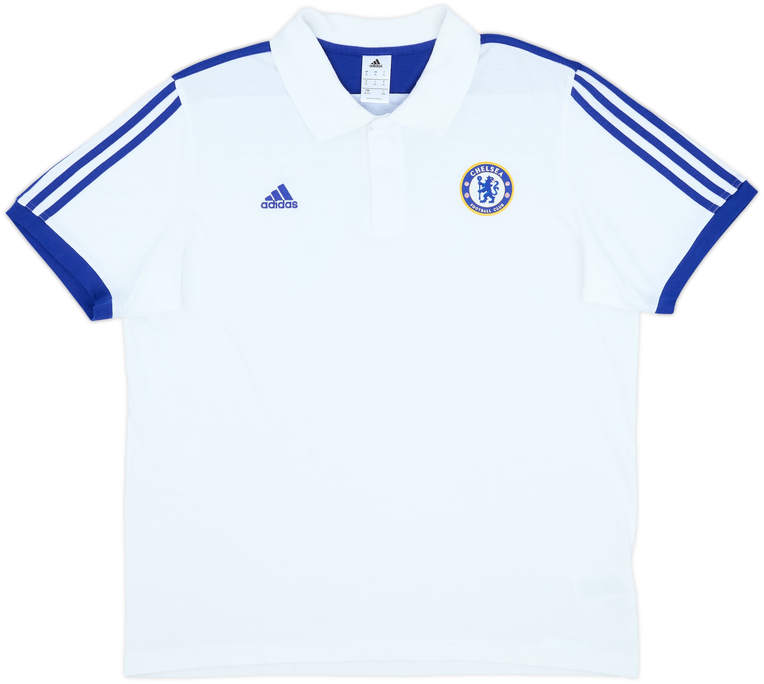 2014-15 Chelsea adidas Polo Shirt - 9/10 - (XL)