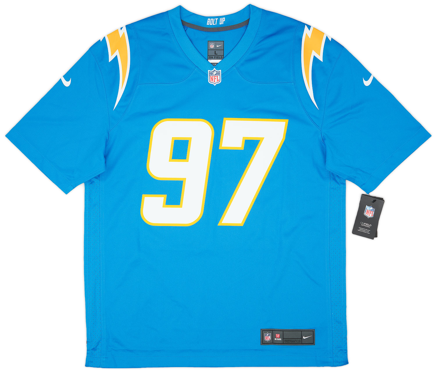 2020-23 LA Chargers Bosa #97 Nike Game Home Jersey (L)