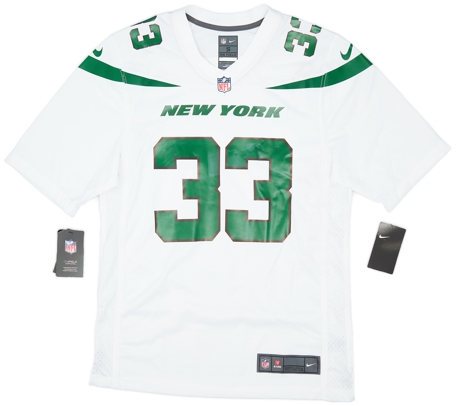2019 New York Jets Adams #33 Nike Game Away Jersey (S)