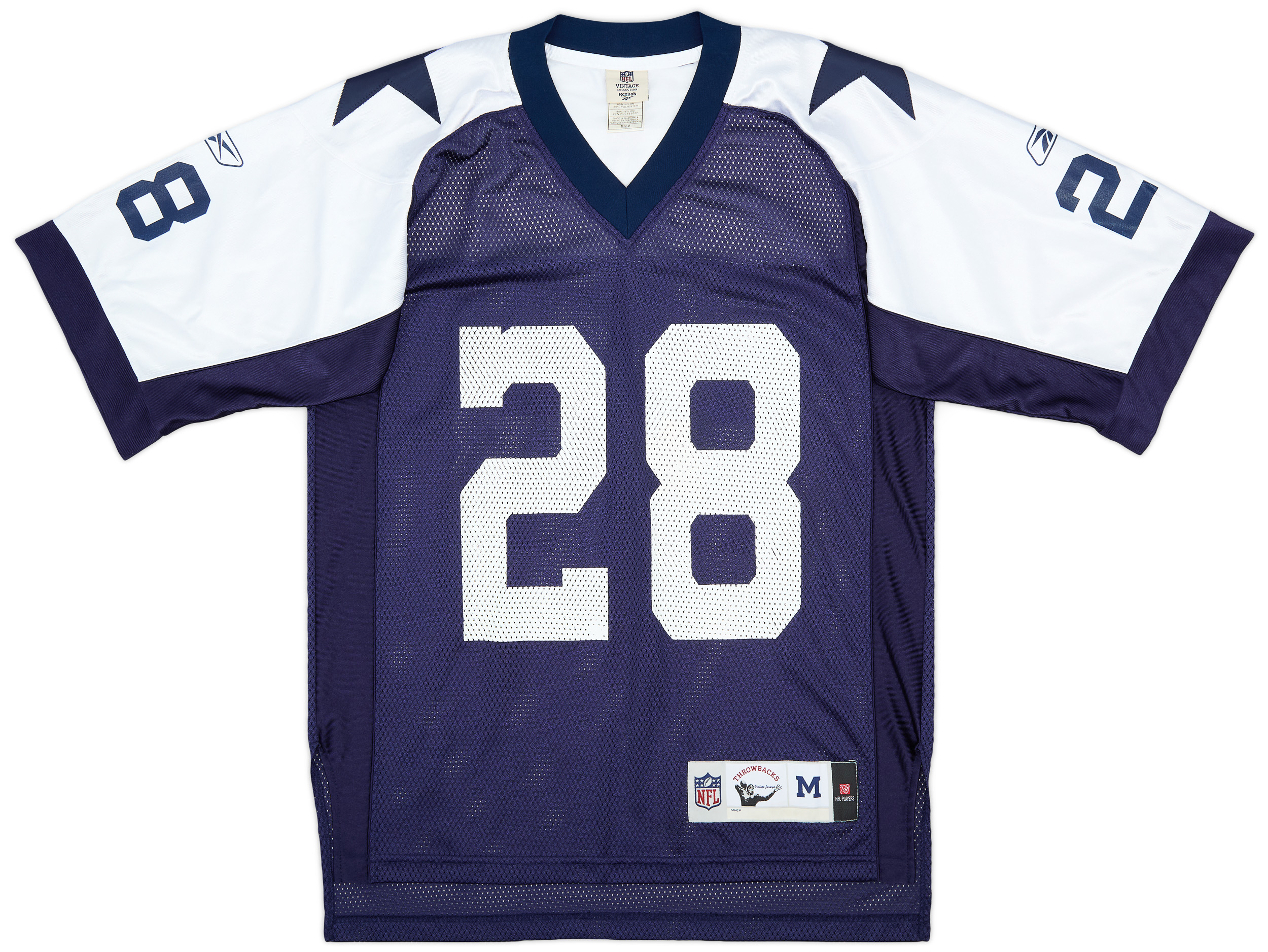 2008-11 Dallas Cowboys Jones #28 Reebok Throwback Jersey (Excellent) M