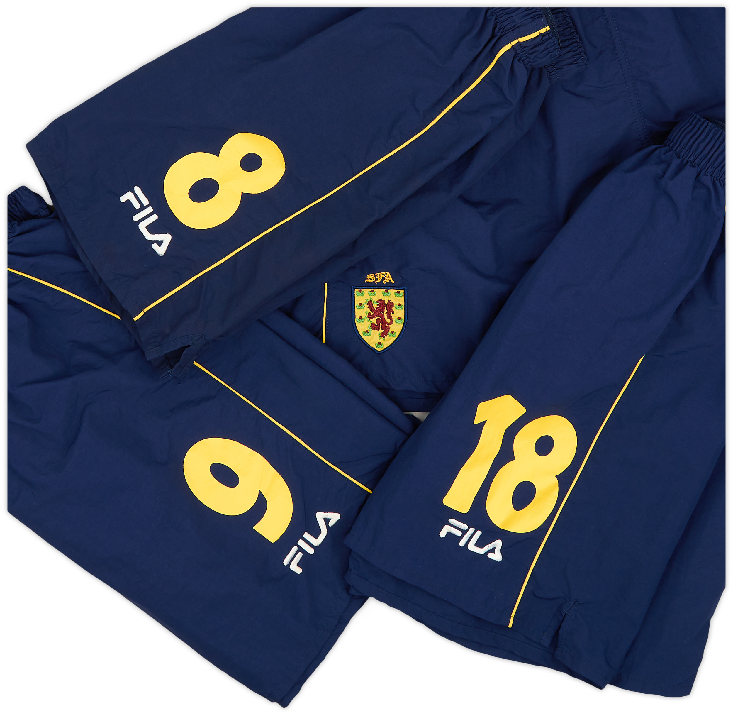 2000-01 Scotland Away Shorts # - 6/10 - (L)