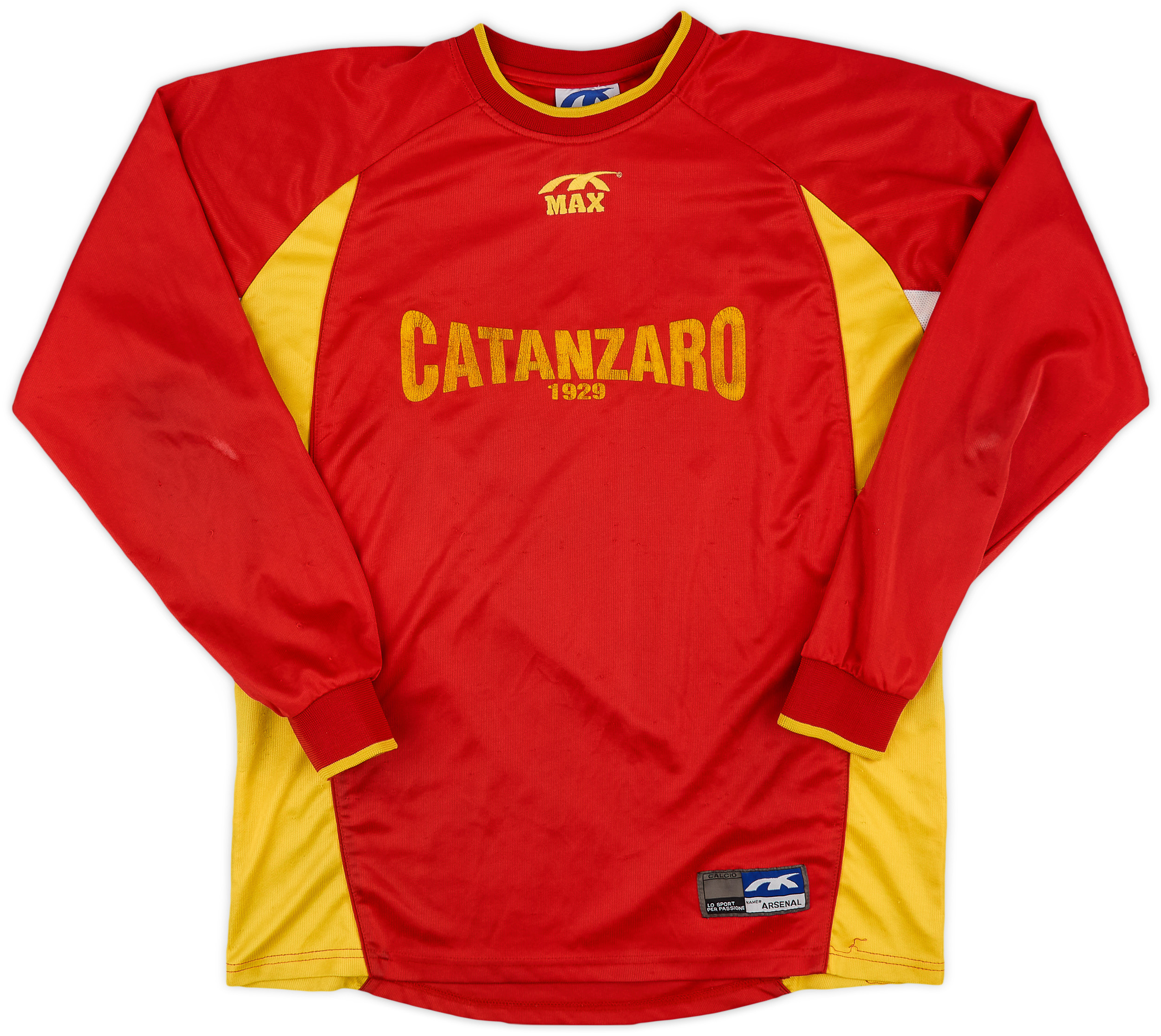 2000s Catanzaro Max Training L/S Shirt - 6/10 - (L)