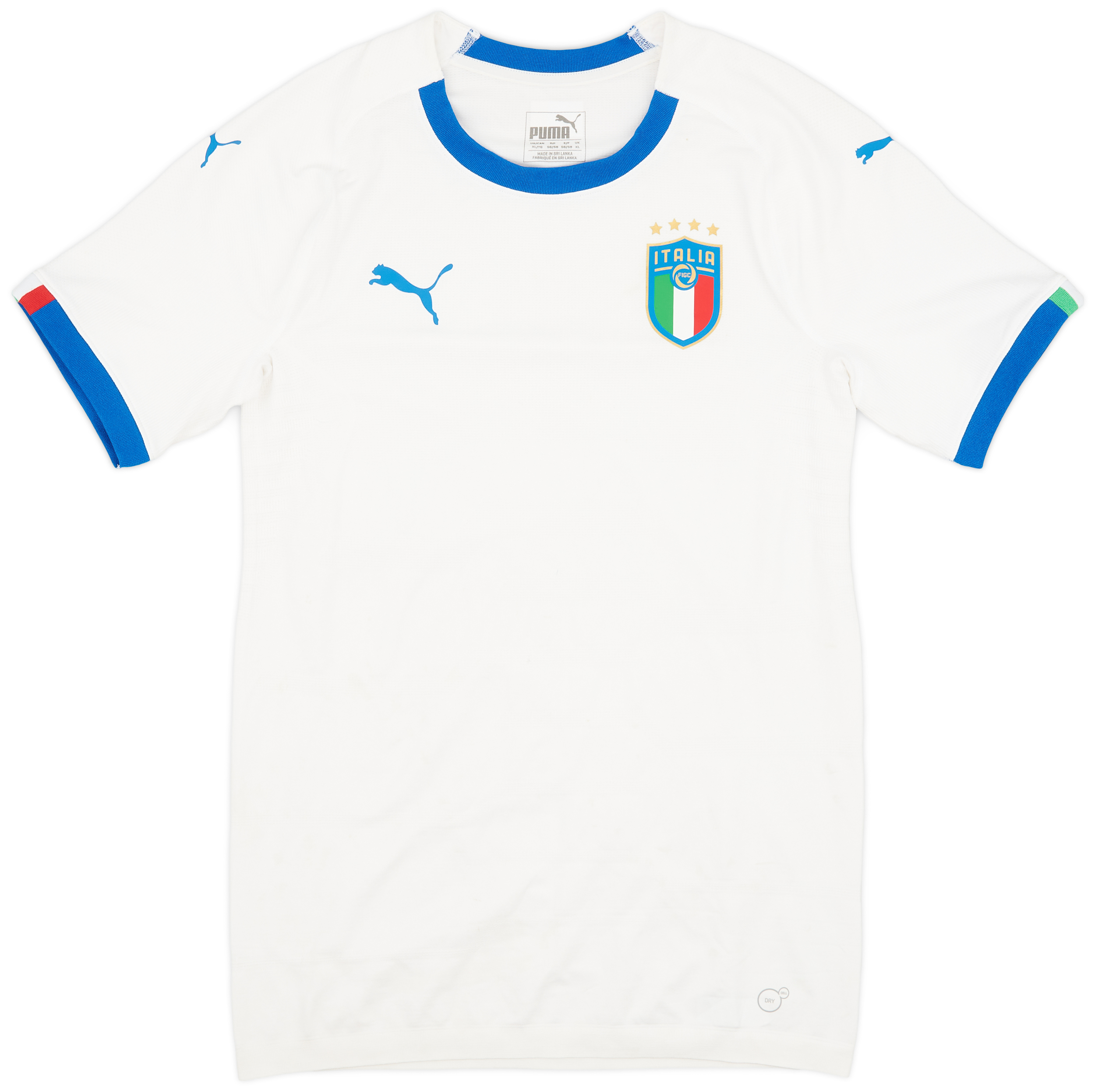 2018-19 Italy Authentic Away Shirt - 5/10 - (XL)
