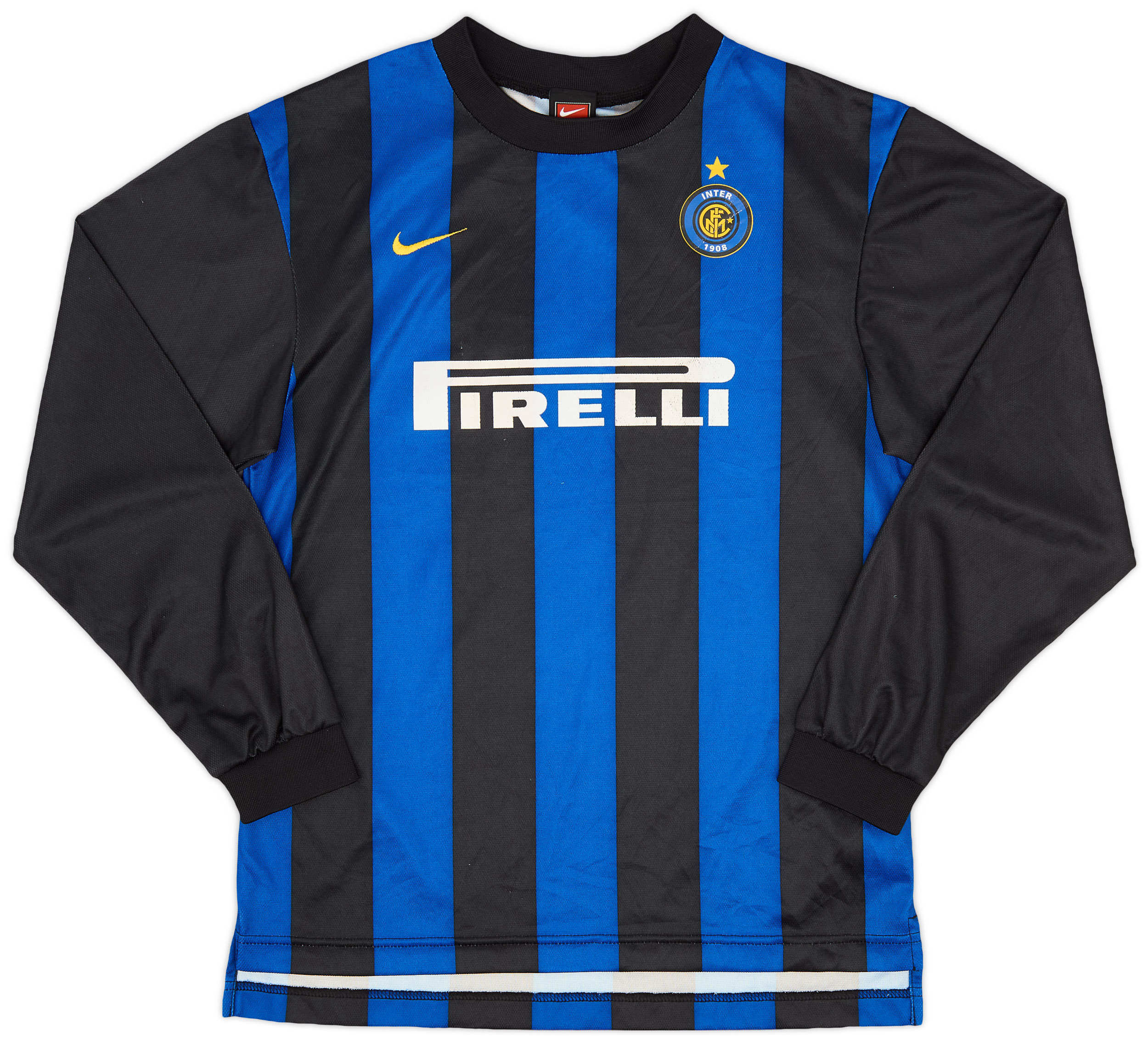 1999-00 Inter Milan Basic Home Shirt - 5/10 - (L.Boys)