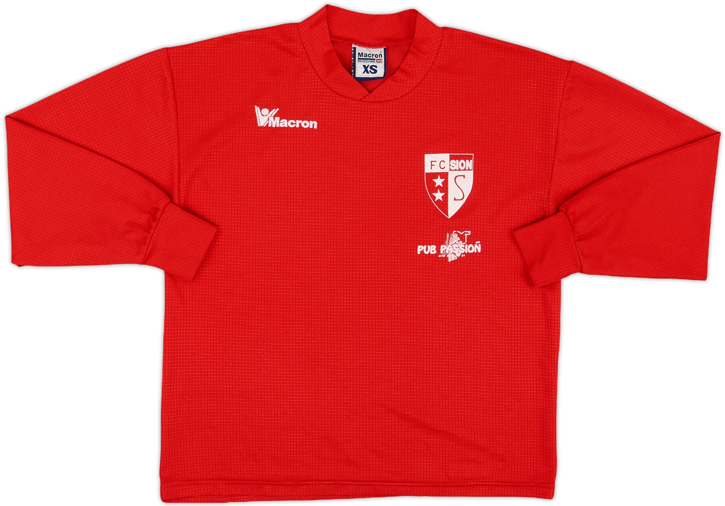 2005-06 FC Sion Macron Training L/S Shirt - 9/10 - (XS)