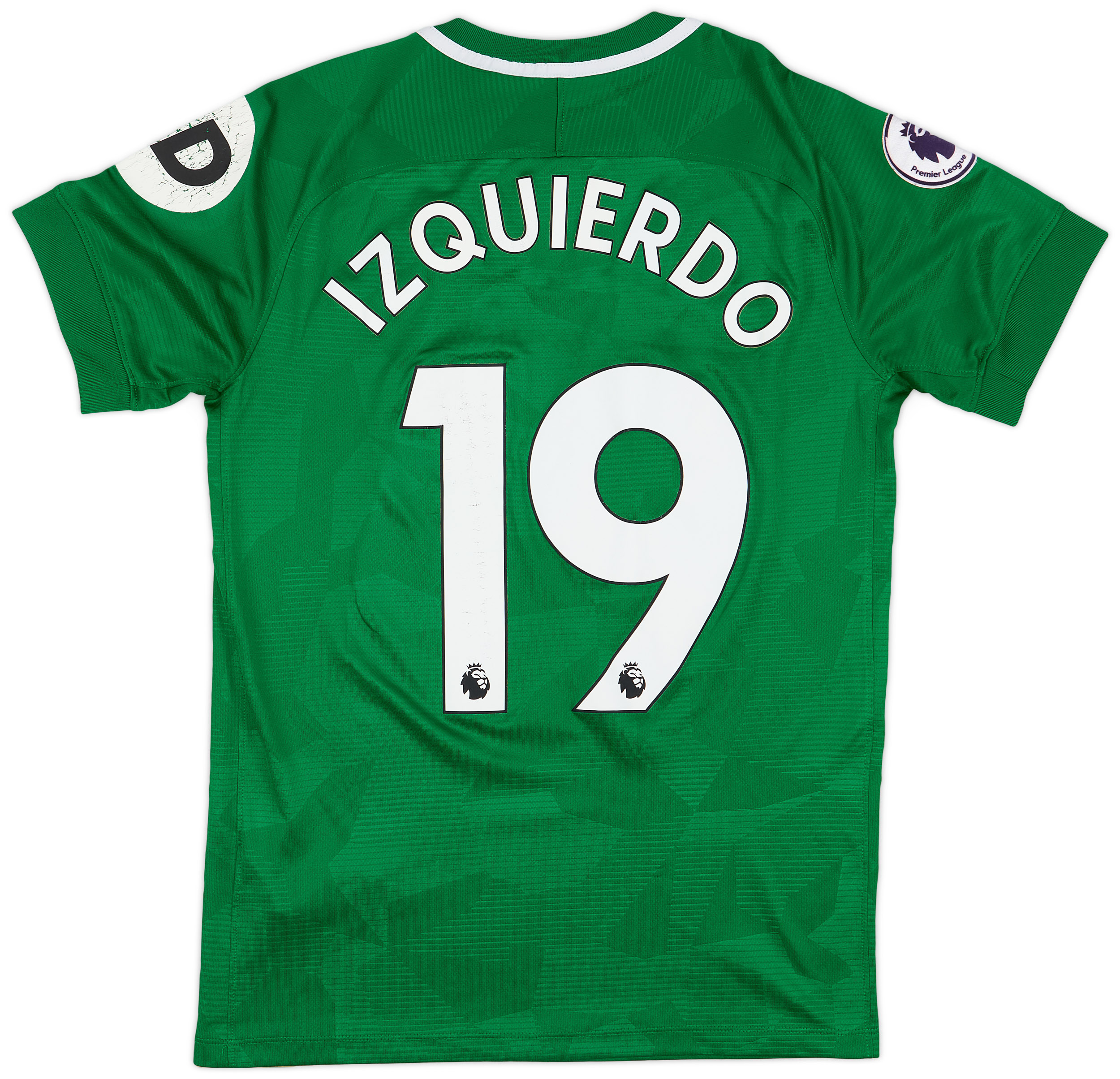 2018-19 Brighton Away Shirt Izquierdo #19 - 7/10 - (S)