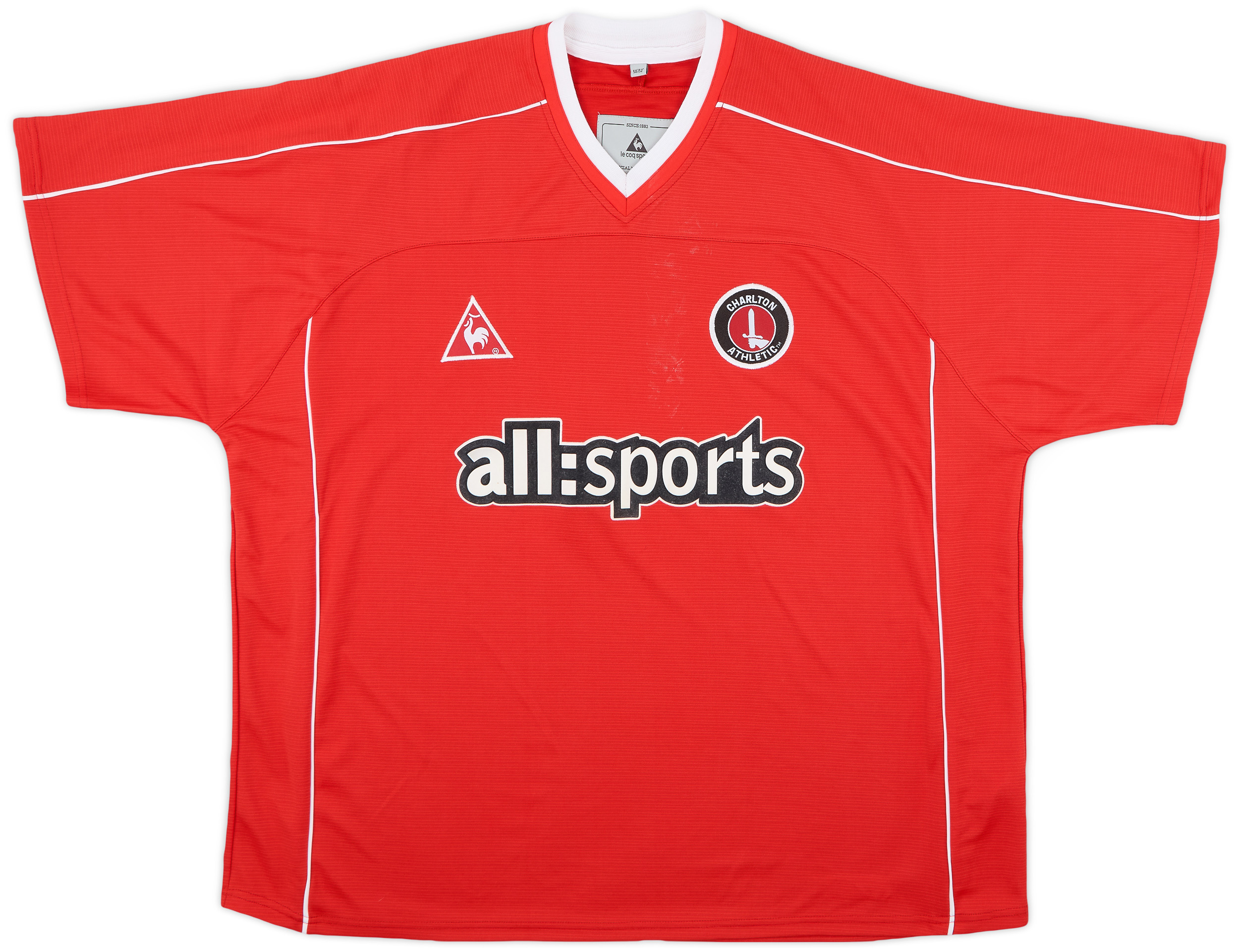 2002-03 Charlton Home Shirt - 7/10 - (3XL)