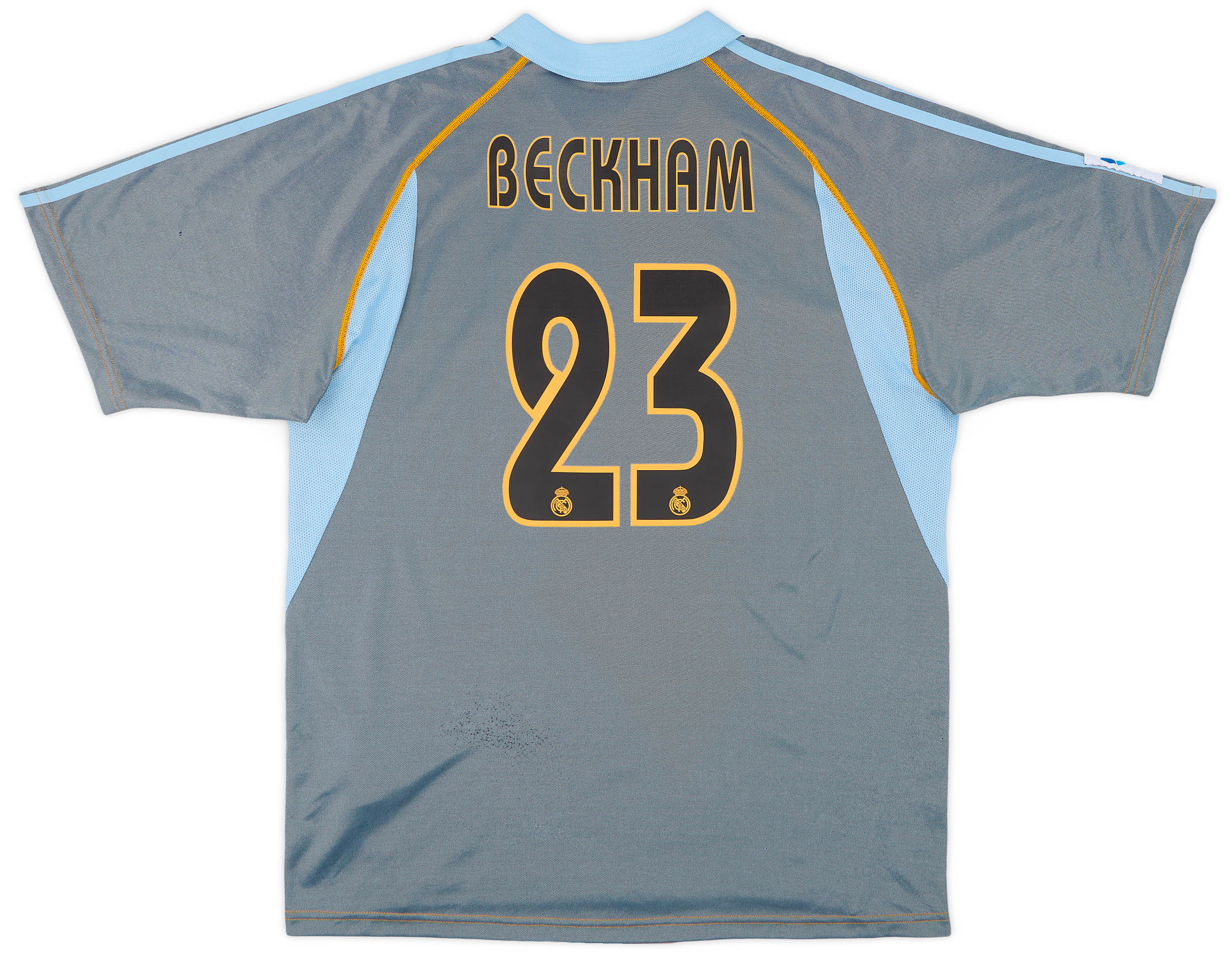 2003-04 Real Madrid Third Shirt Beckham #23 - 7/10 - (L)
