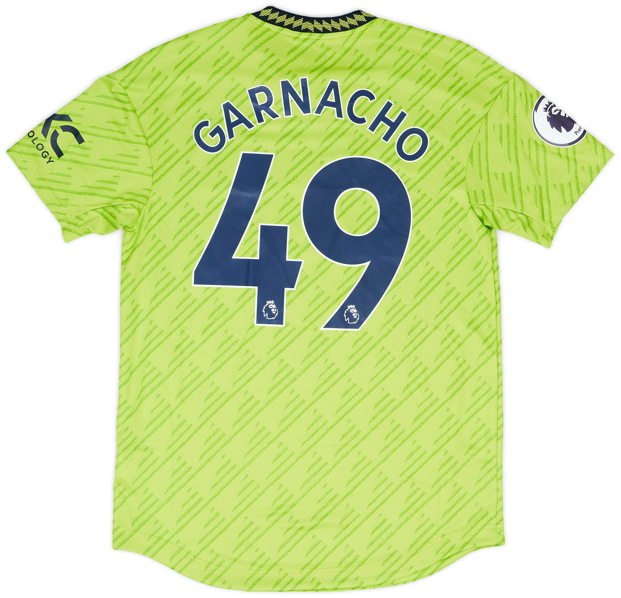 2022-23 Manchester United Authentic Third Shirt Garnacho #49 (M)