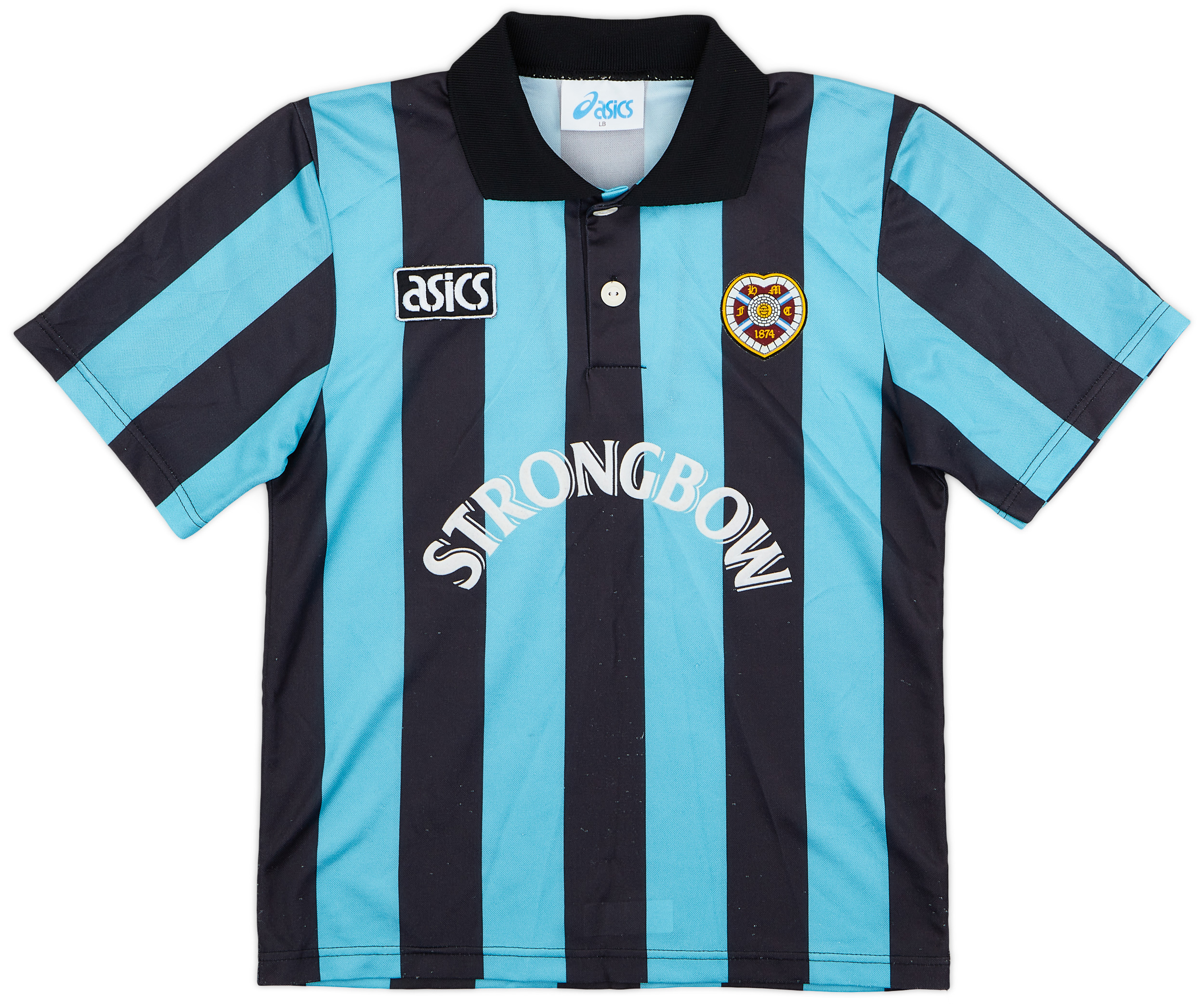 1993-94 Hearts Away Shirt - 7/10 - (L.Boys)