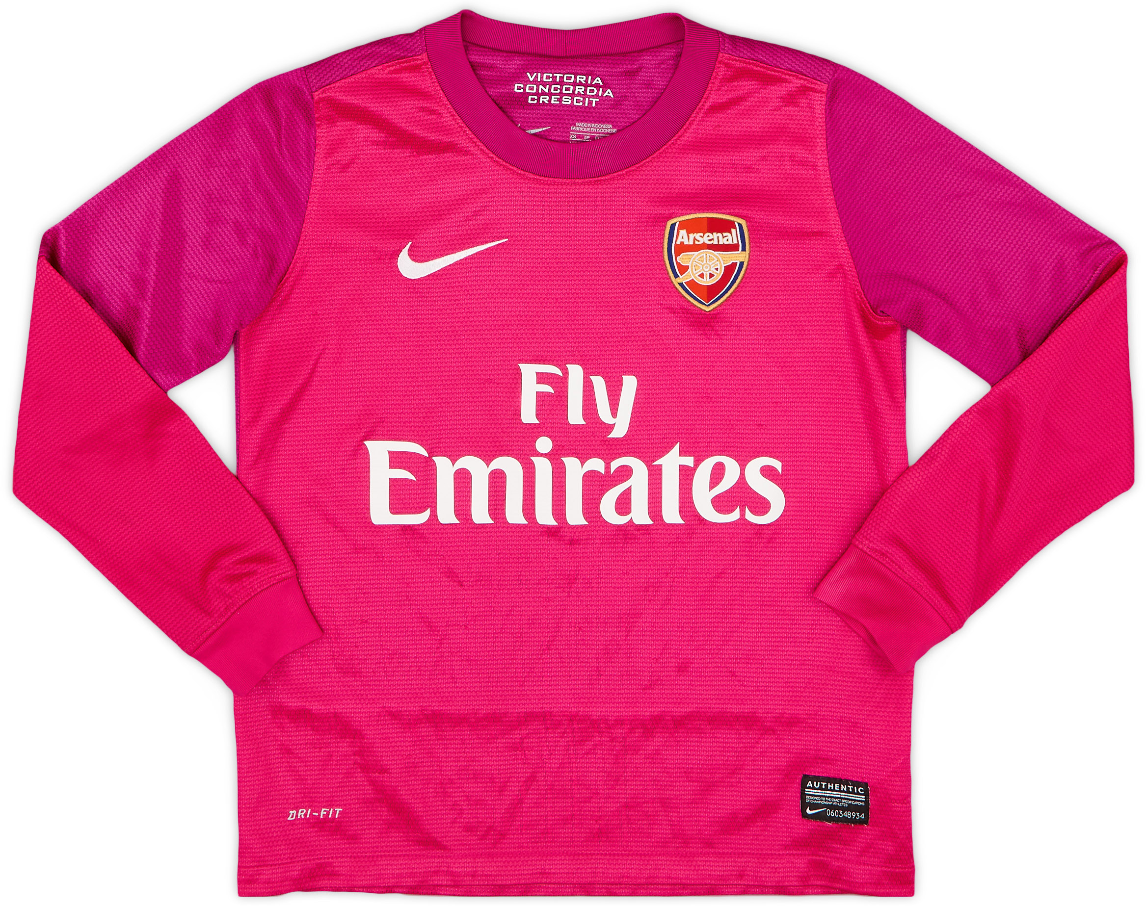 2012-13 Arsenal GK Shirt - 8/10 - (6-8 Years)