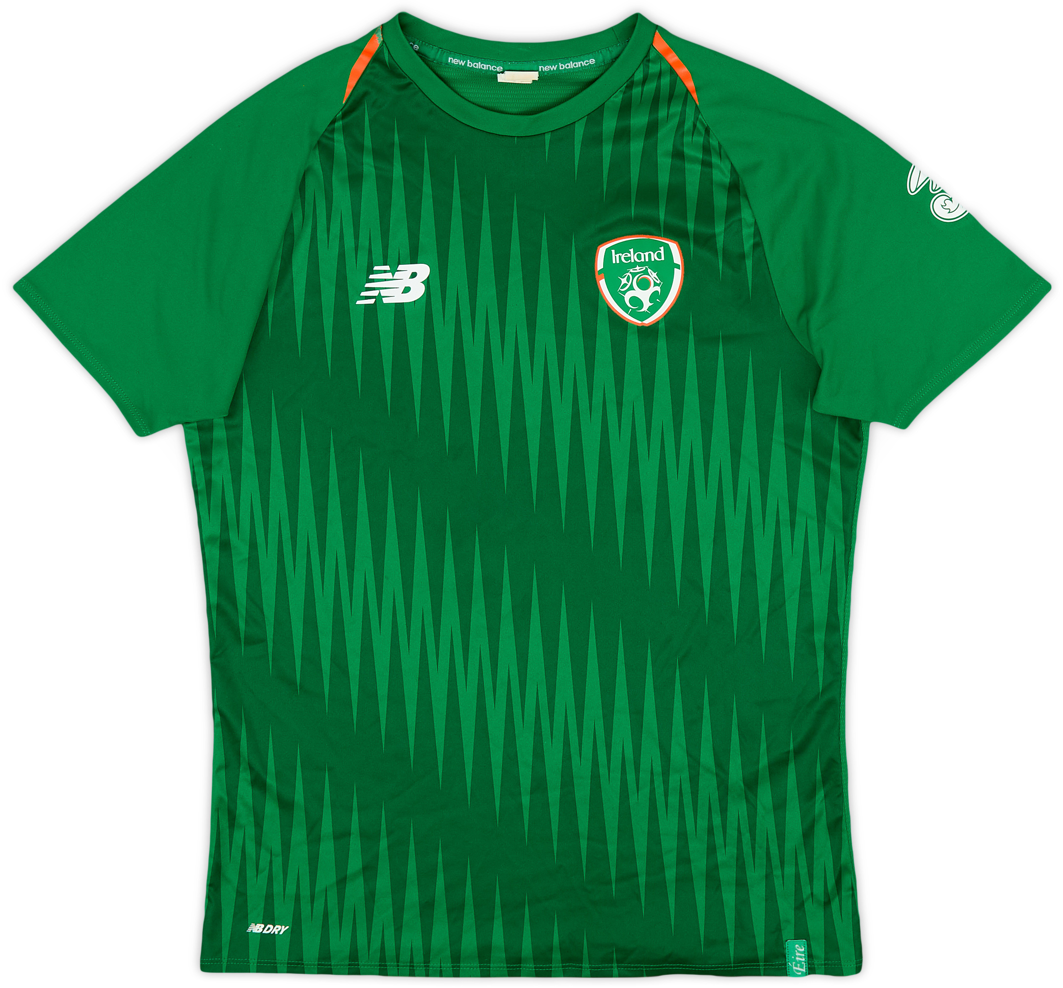 2017-18 Ireland New Balance Training Shirt - 8/10 - (XL.Boys)