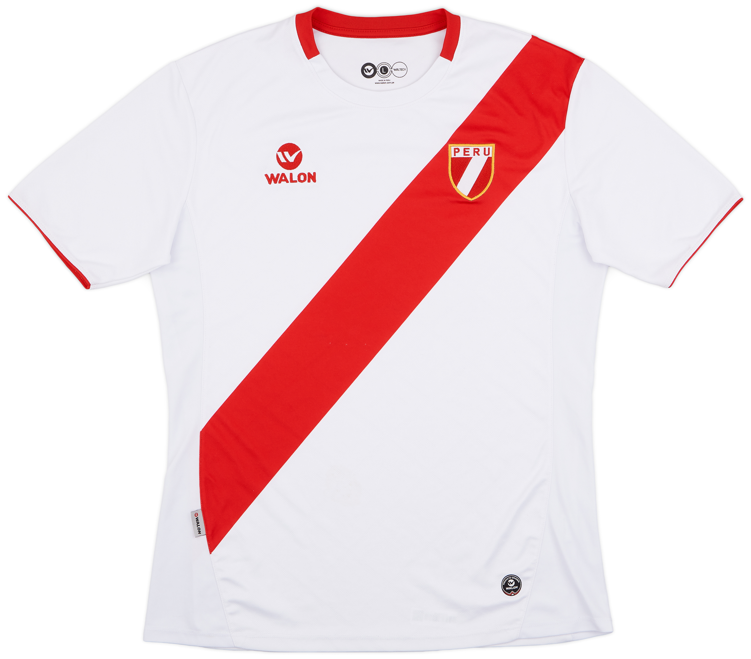 2007-08 Peru Walon Training Shirt - 6/10 - (L)