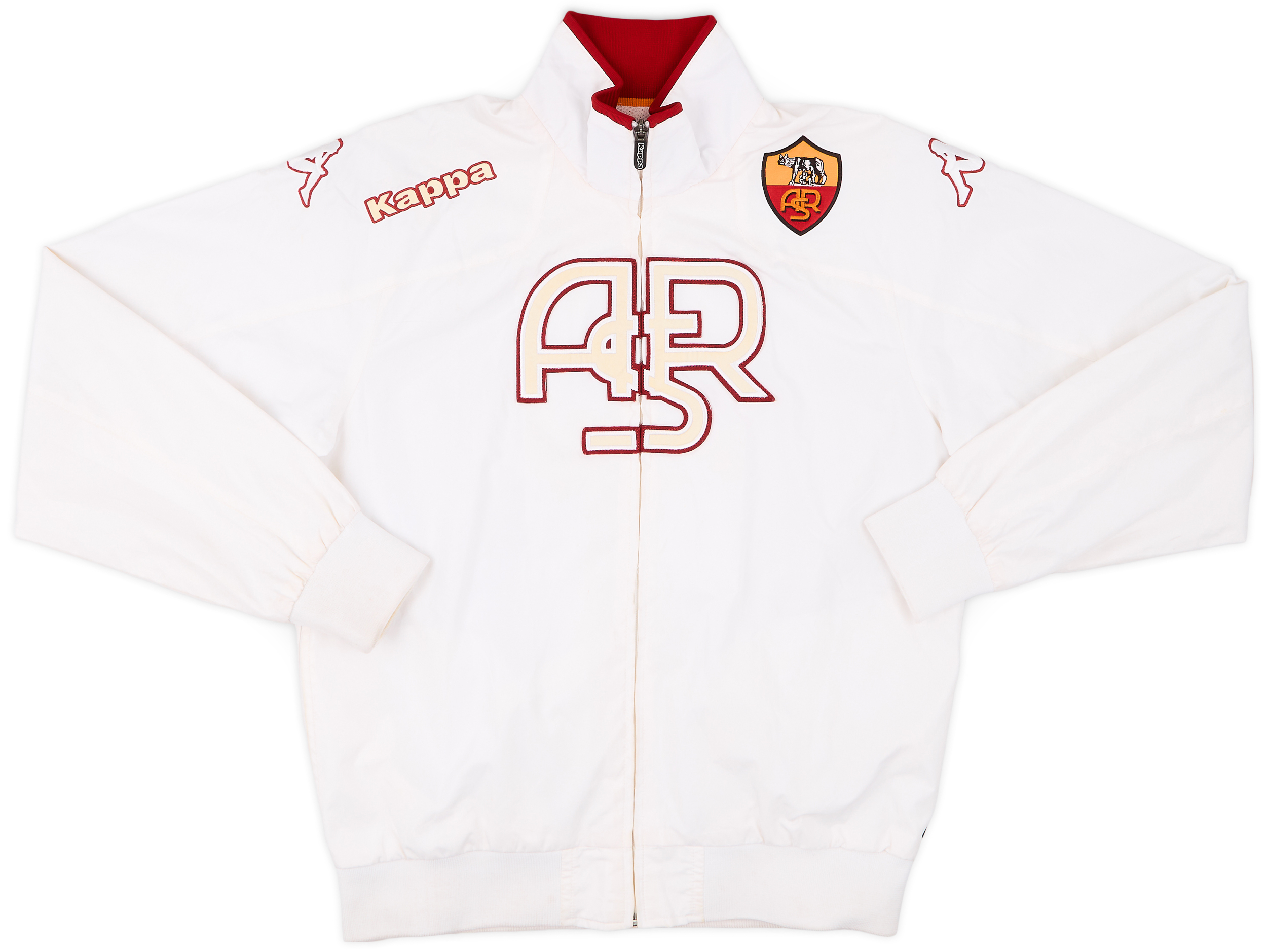 2011-12 Roma Kappa Track Jacket - 8/10 - (M)