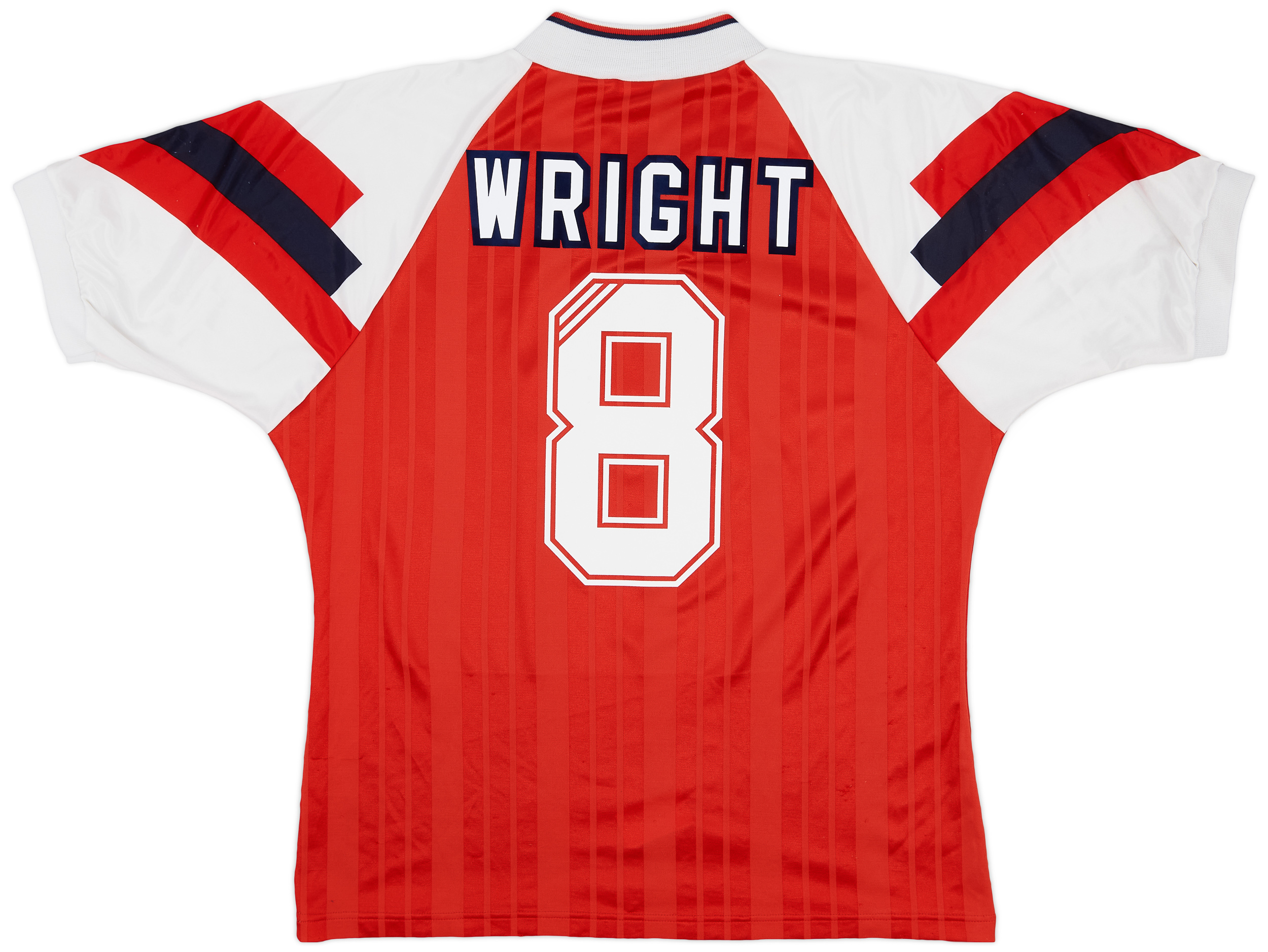 1992-94 Arsenal Home Shirt Wright #8 - 8/10 - (L)
