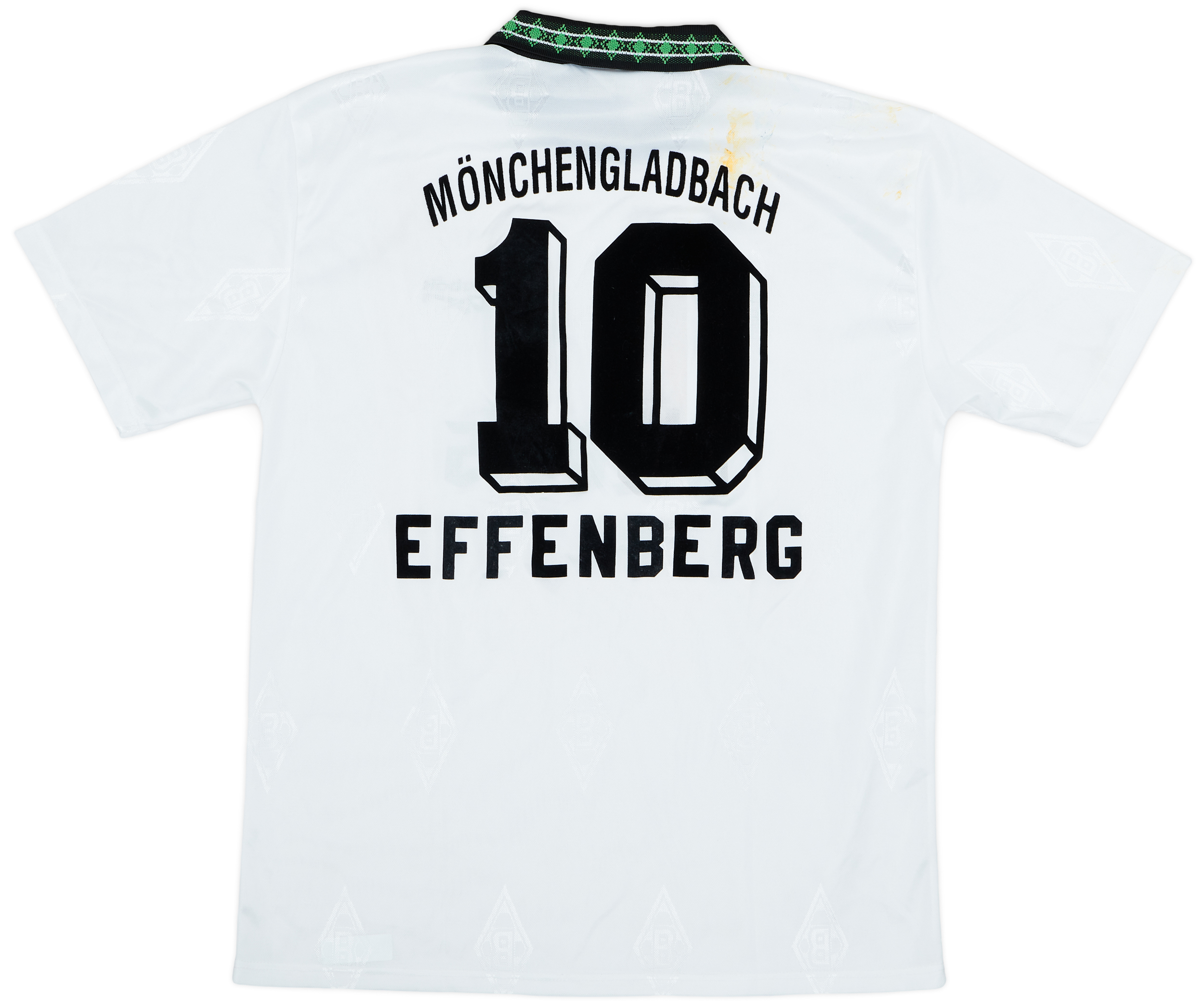1995-96 Borussia Monchengladbach Home Shirt Effenberg #11 - 4/10 - (L)