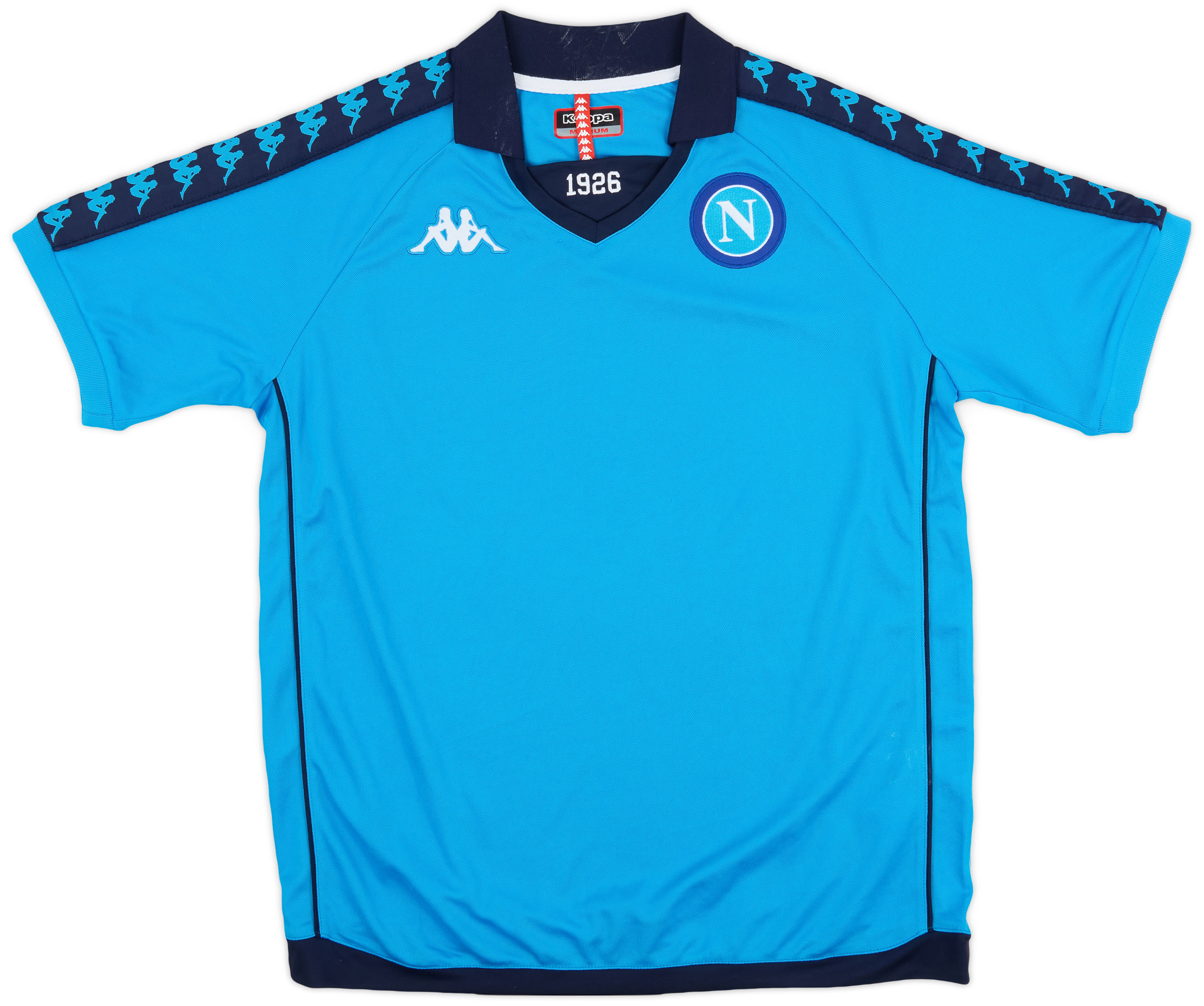 2018-19 Napoli Kappa Training Shirt - 7/10 - (M)