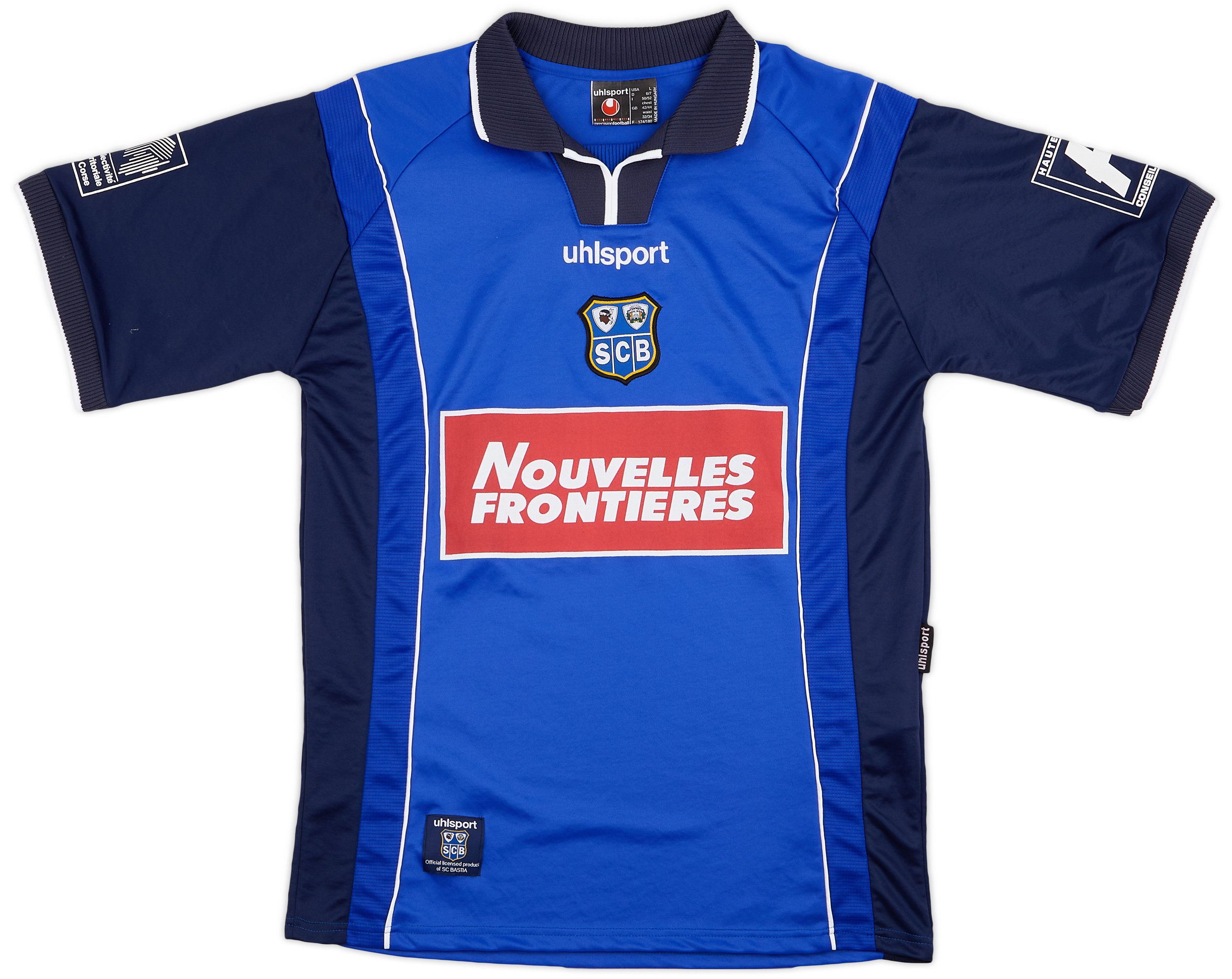 2000-01 SC Bastia Home Shirt - 8/10 - (L)