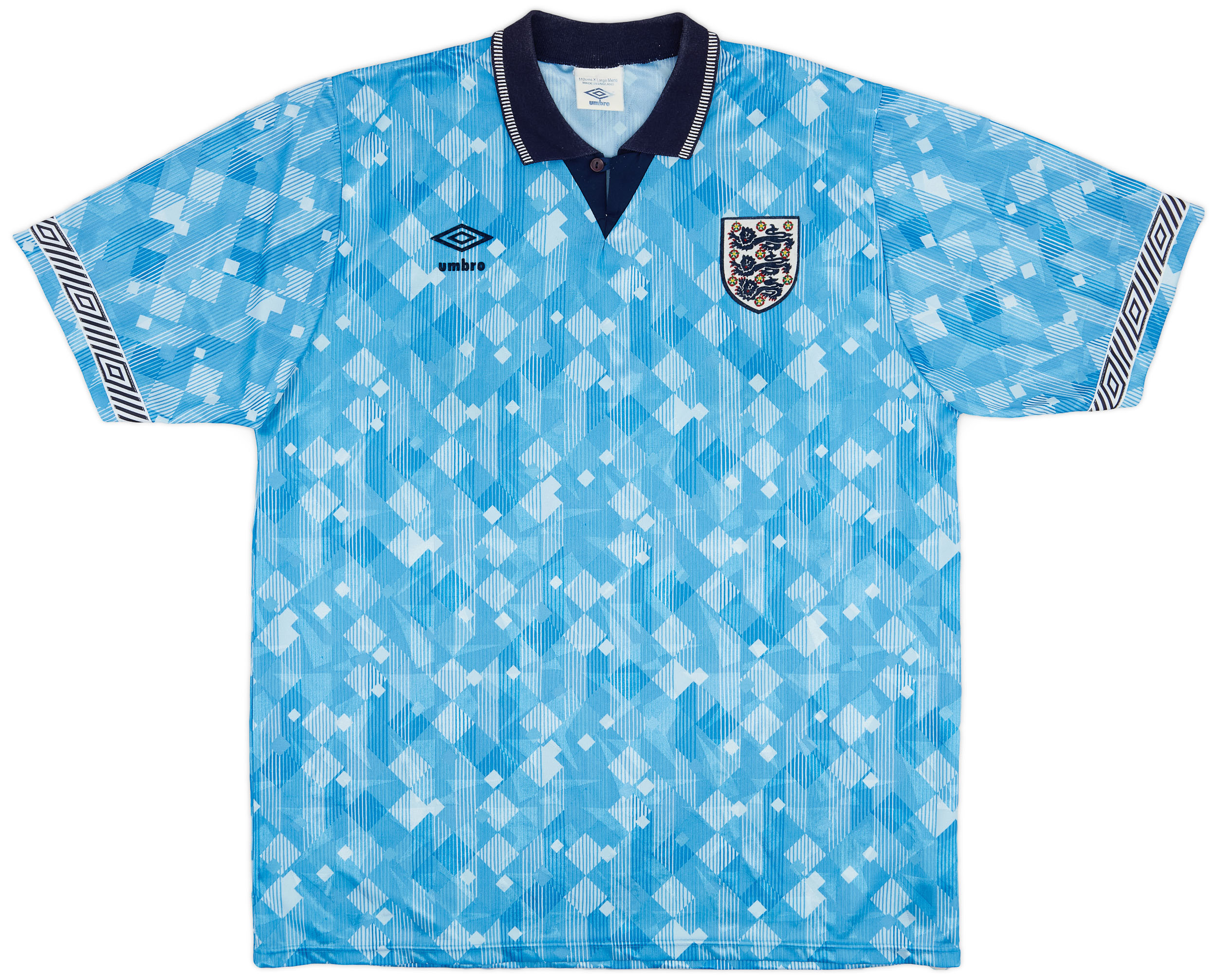 1990-92 England Third Shirt - 8/10 - (XL)