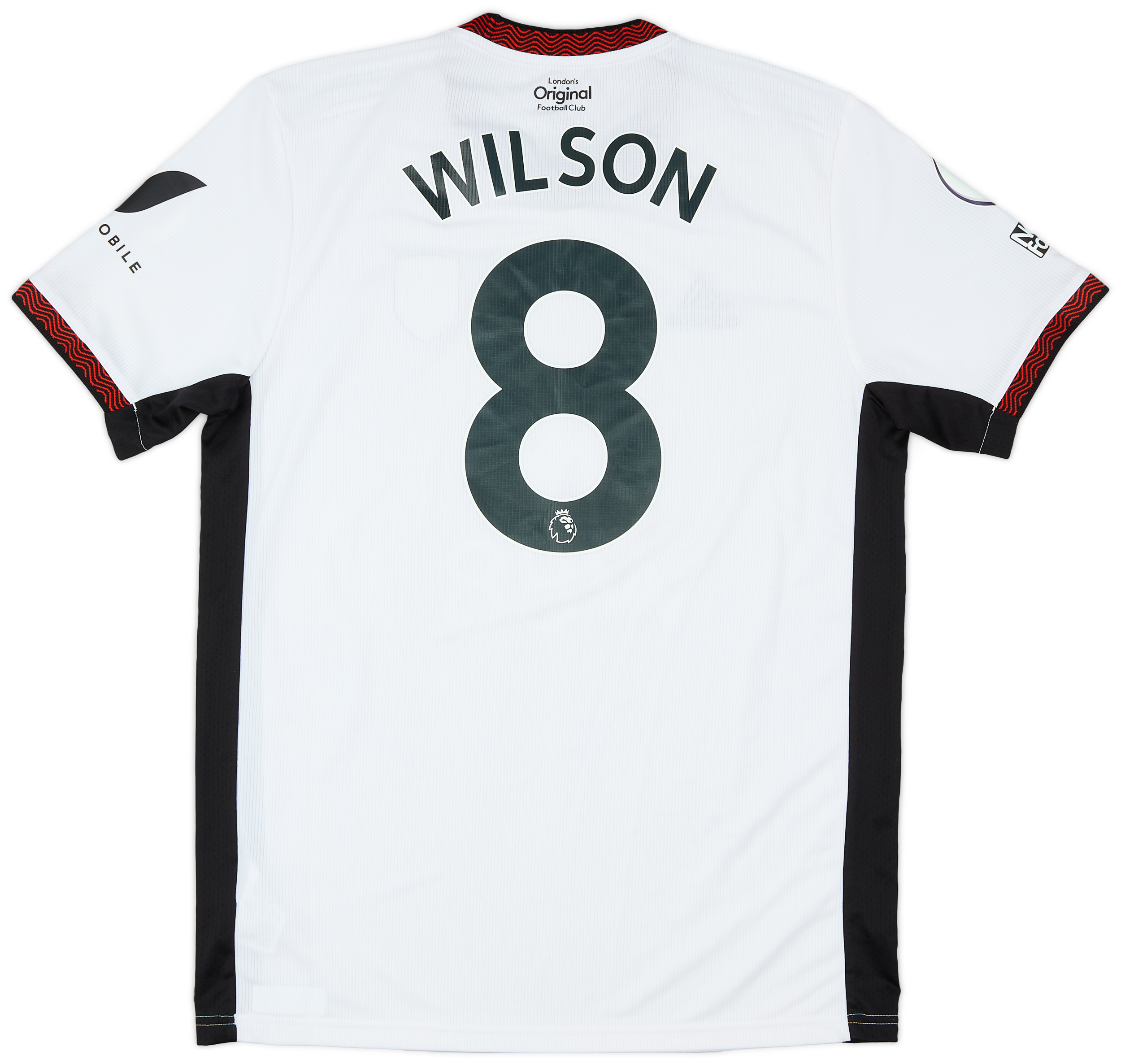 2022-23 Fulham Match Issue Home Shirt Wilson #8