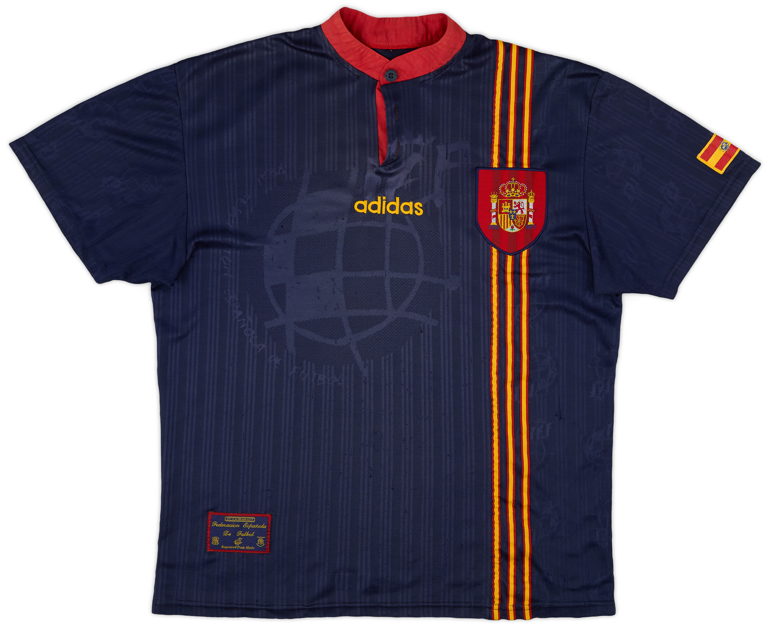 1996-98 Spain Away Shirt - 4/10 - (L)