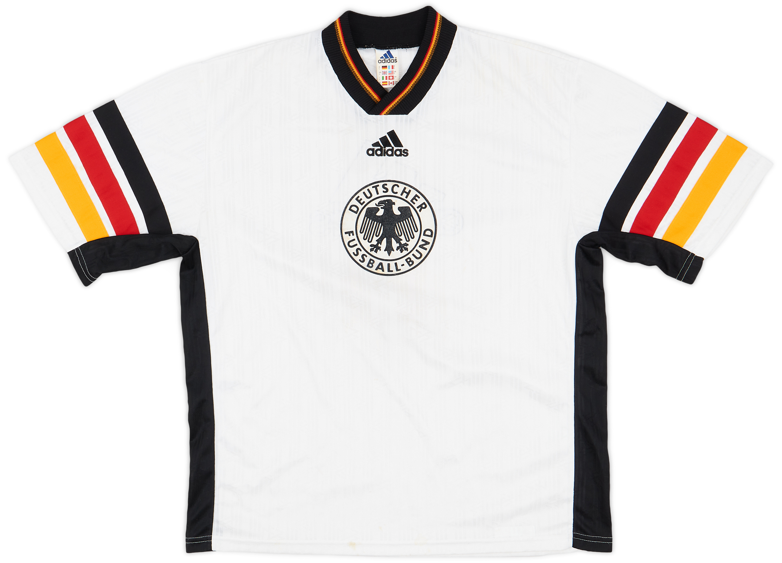 1996-98 Germany adidas Training Shirt - 6/10 - (L)
