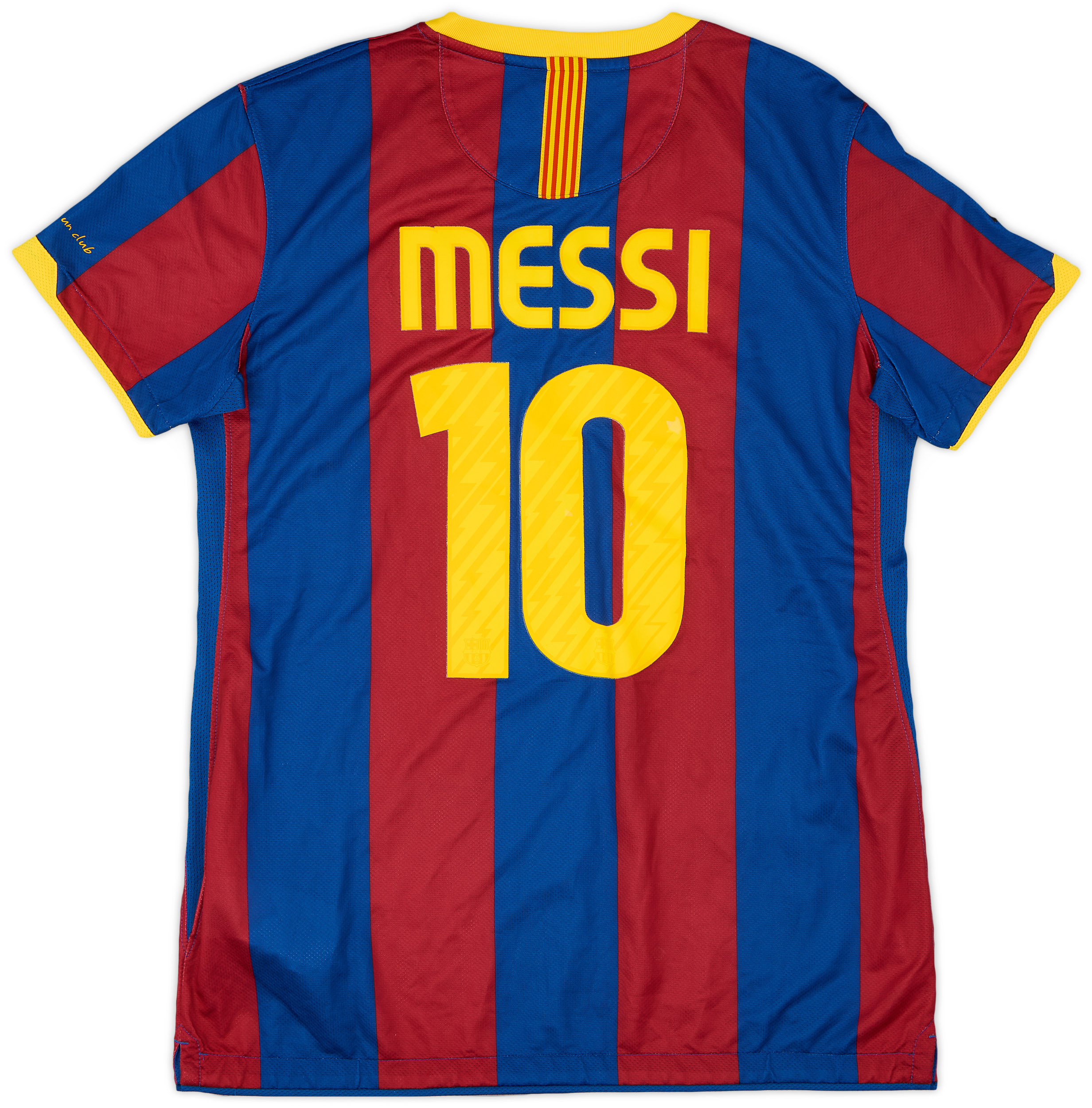 2010-11 Barcelona Home Shirt Messi #10 - 9/10 - (Women's M)