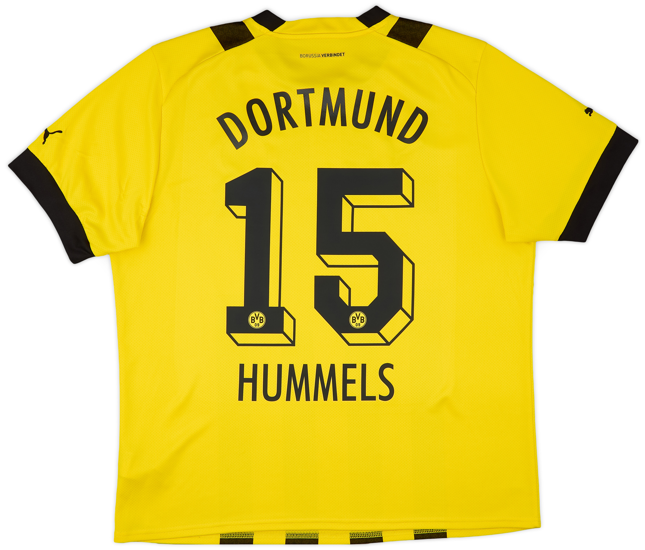 2022-23 Dortmund Home Shirt Hummels #15 - 8/10 - (XL)