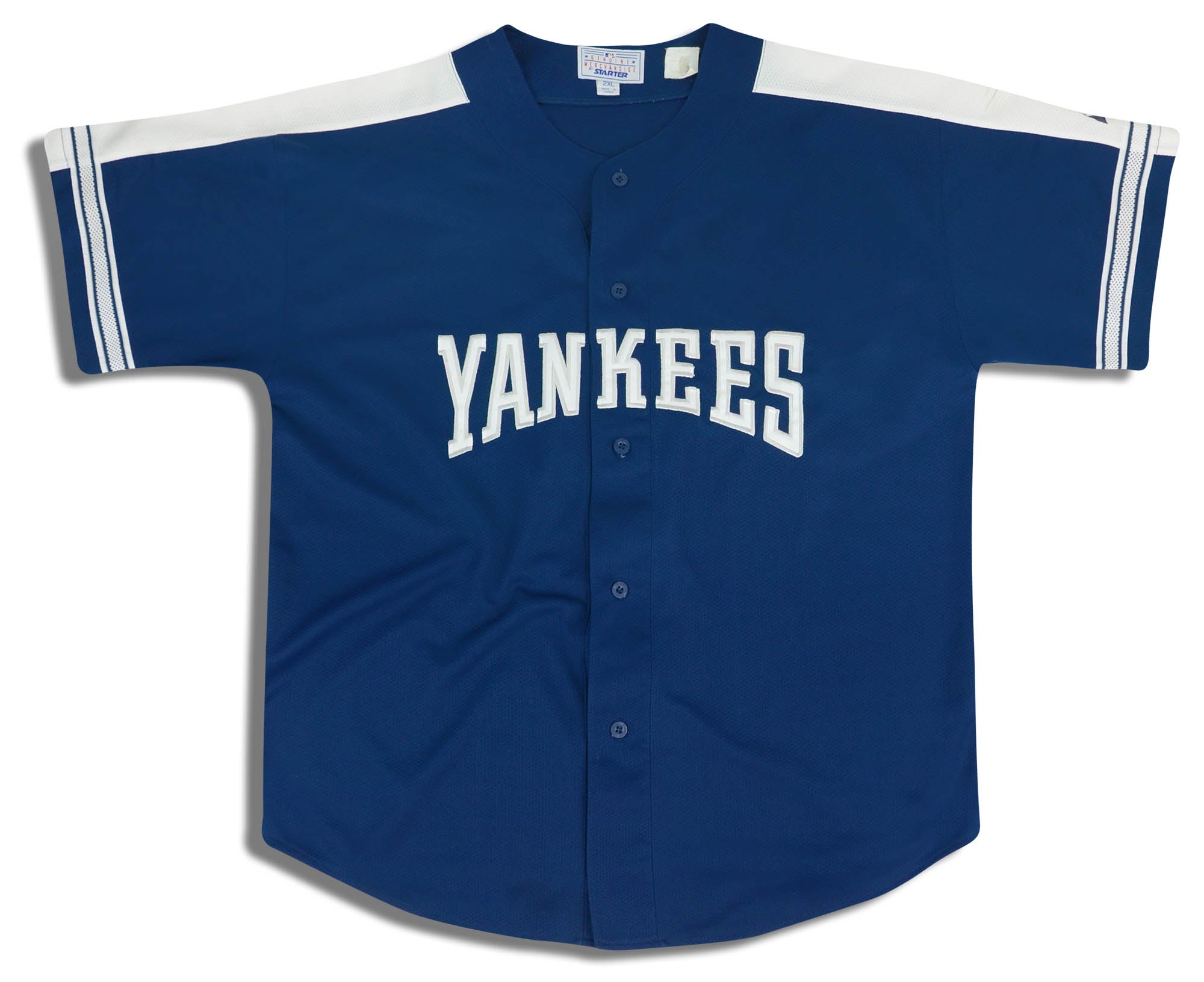 1990s New York Yankees Jeter #2 Starter Jersey XXL
