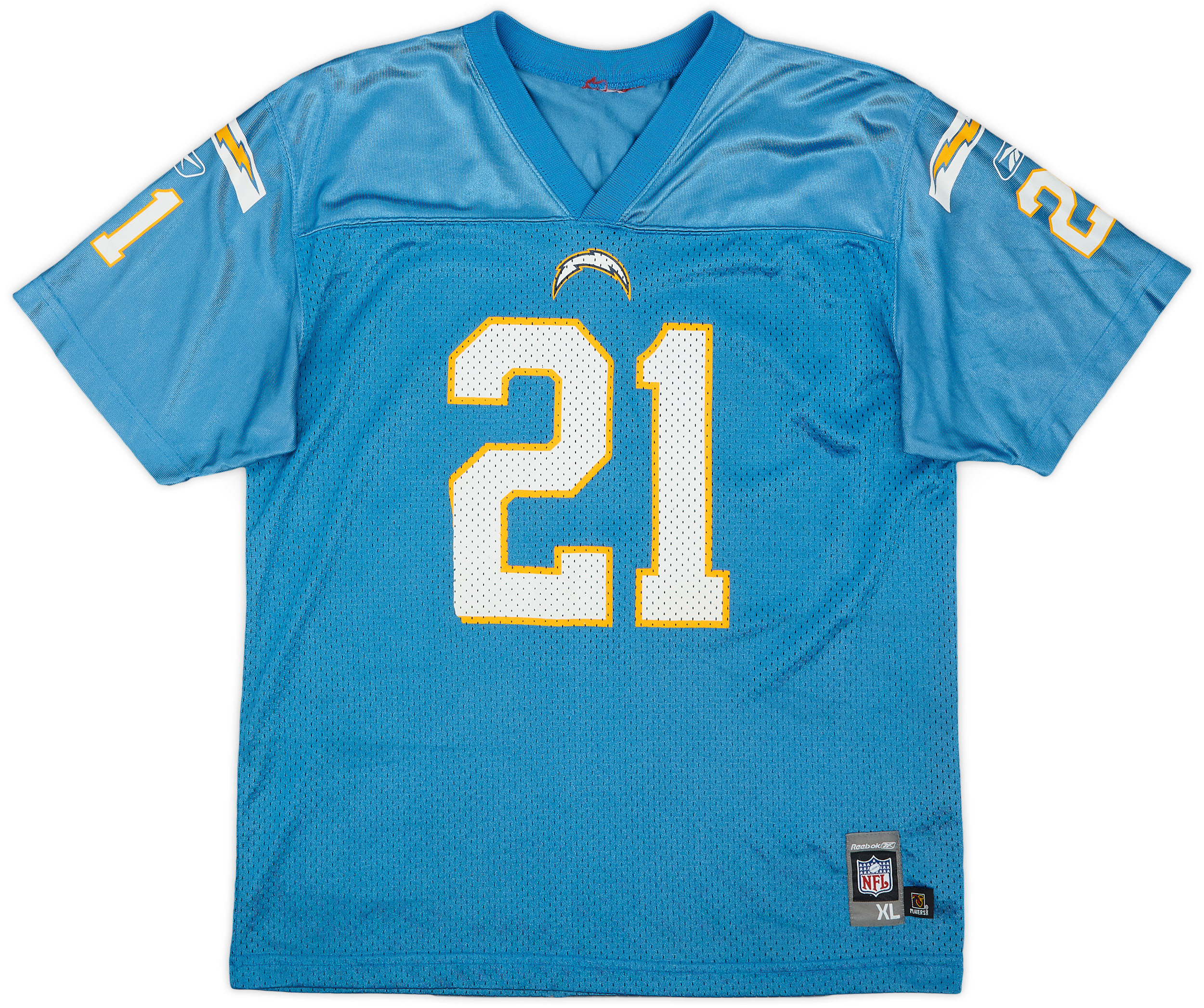 2005-06 San Diego Chargers Tomlinson #21 Reebok Replica Alternate ...