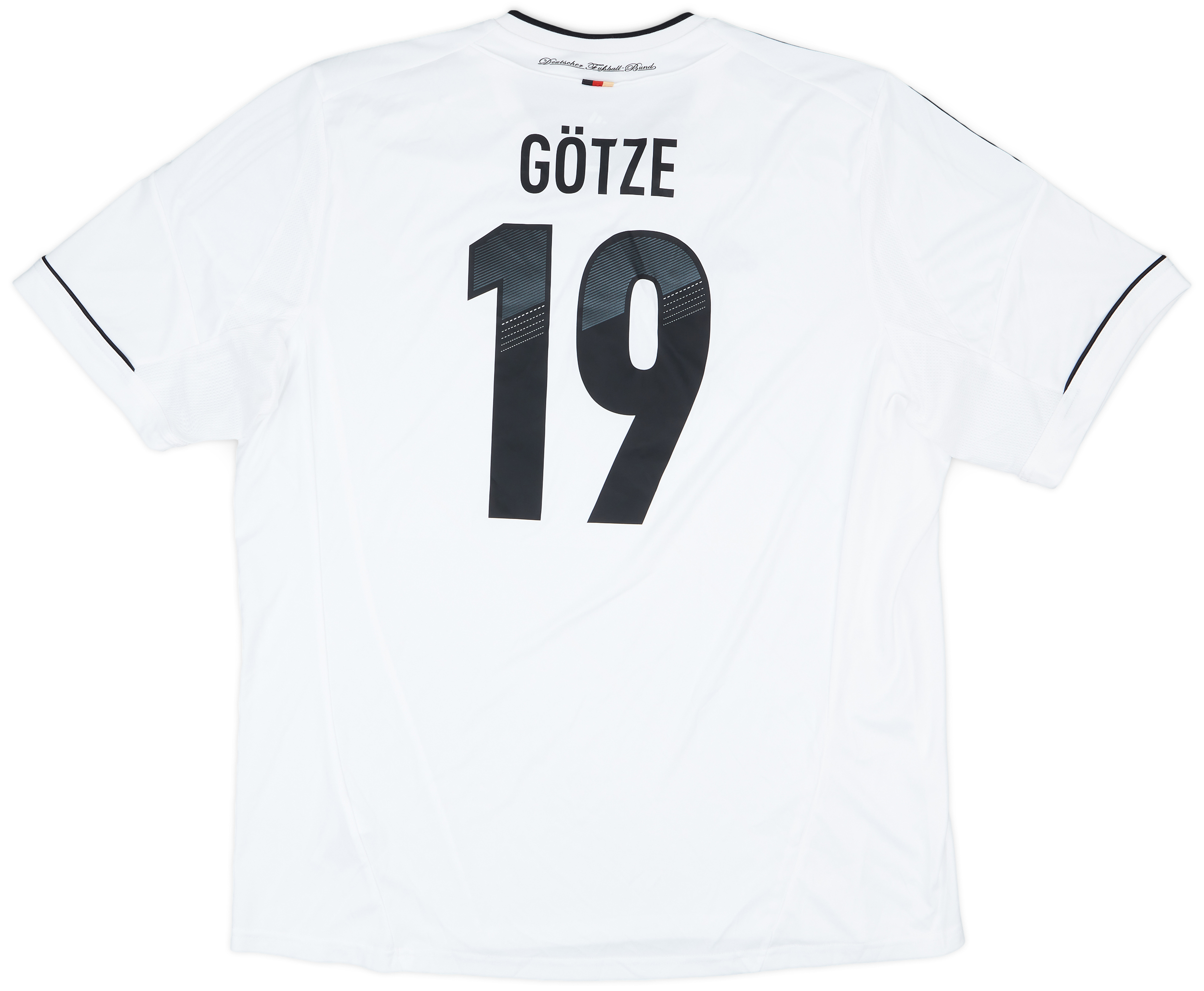 2012-13 Germany Home Shirt Gotze #19 - 8/10 - (XXL)