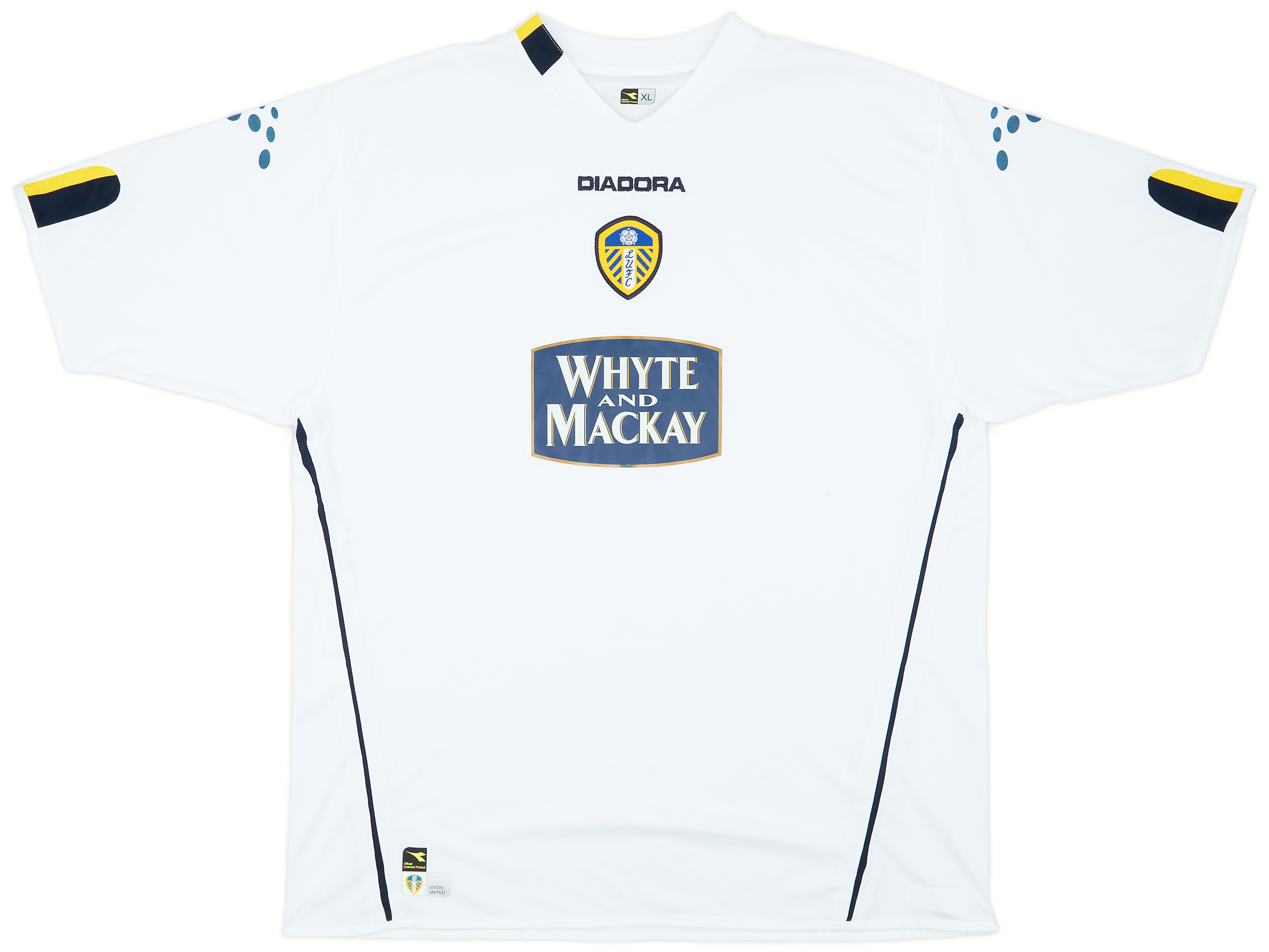 2004-05 Leeds United Home Shirt - 9/10 - (XL)