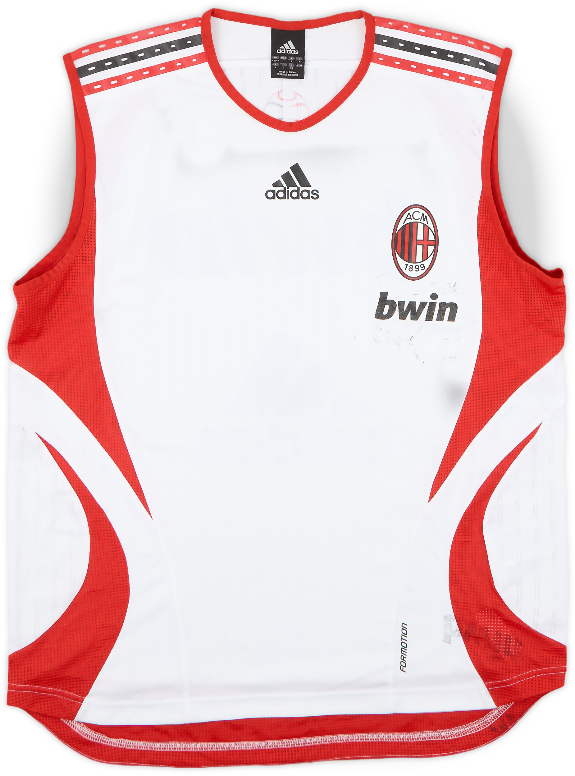 2006-07 AC Milan adidas Formotion Training Vest - 4/10 - (L)