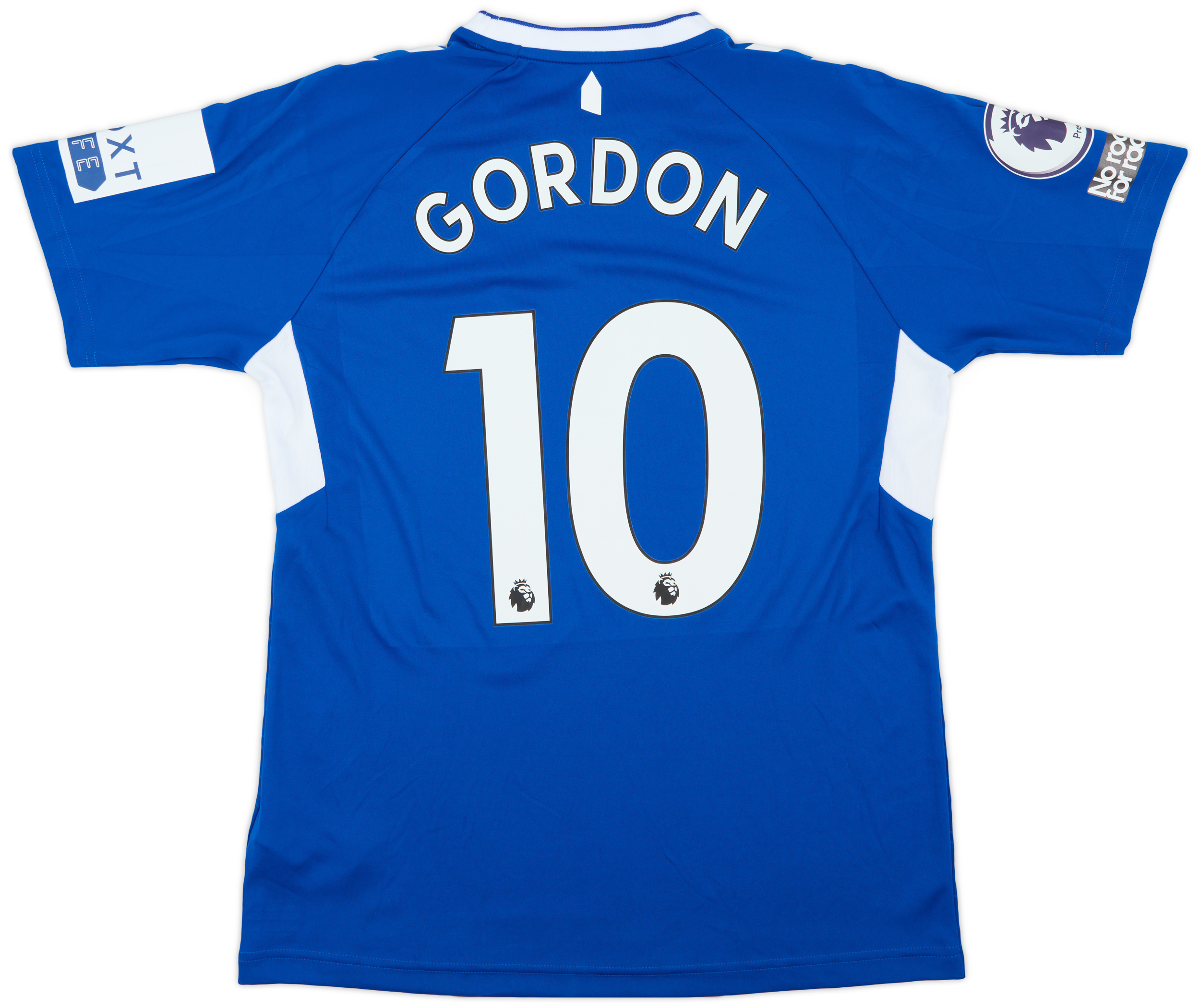 2022-23 Everton Match Issue Home Shirt Gordon #10