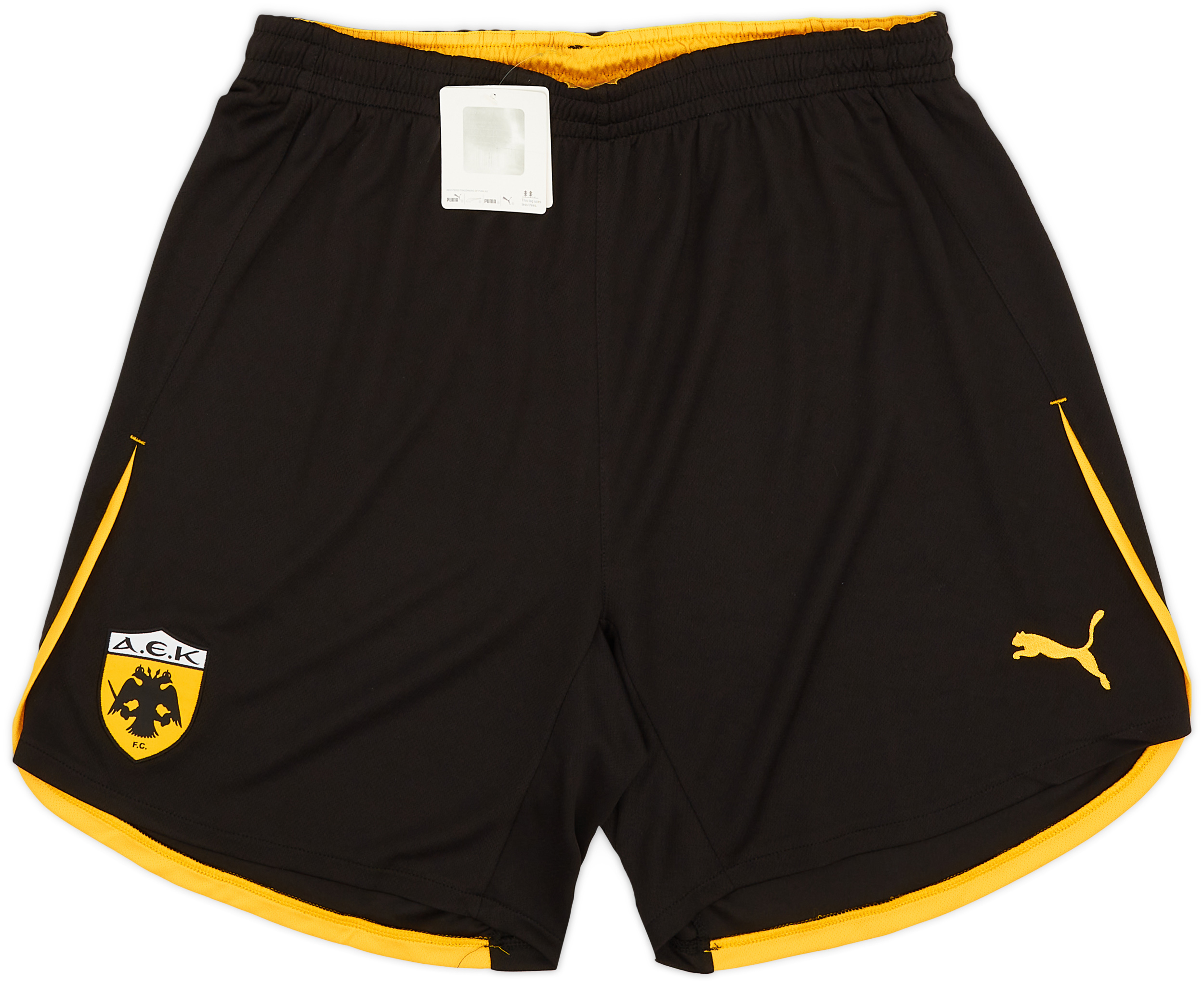 2010-11 AEK Athens Home Shorts (L)