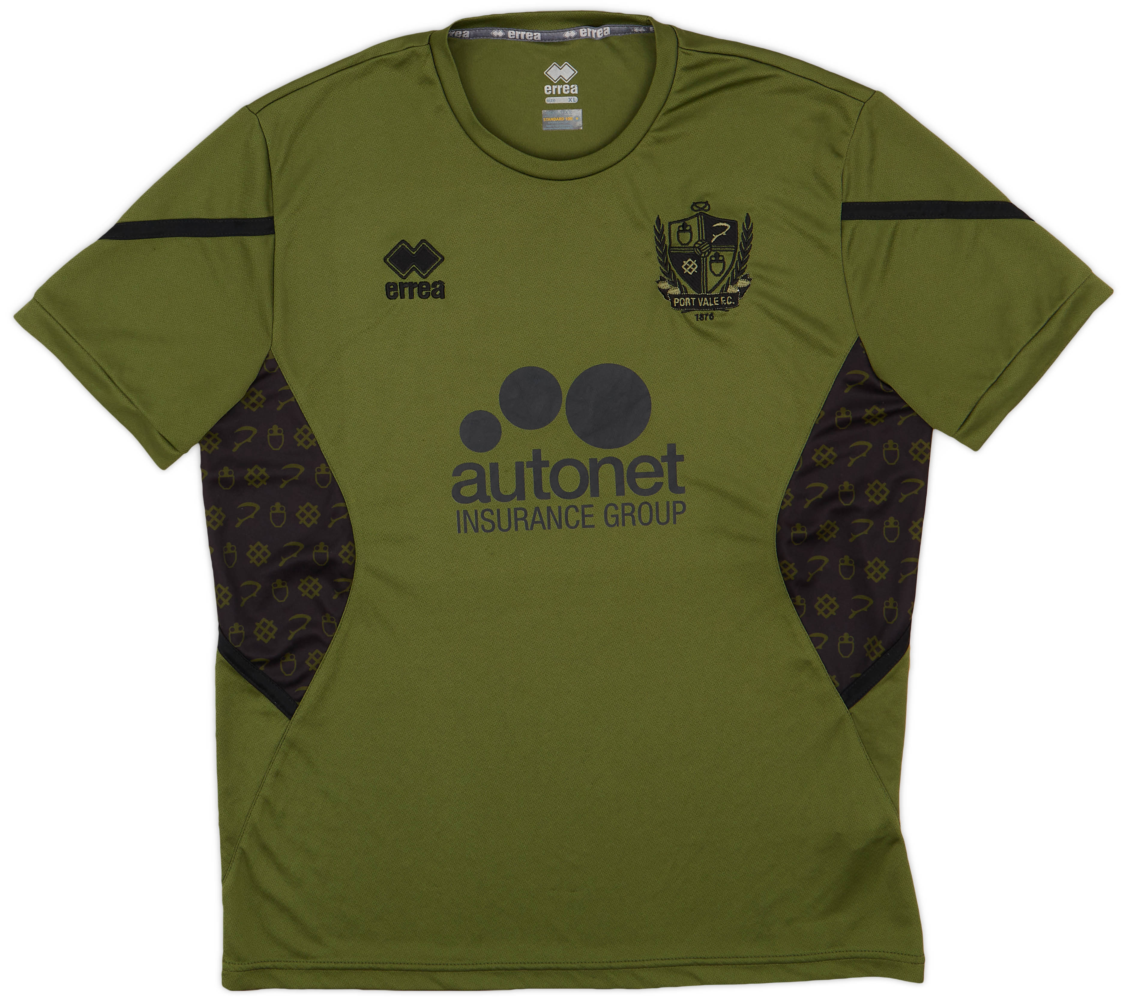 2020-21 Port Vale Errea Training Shirt - 8/10 - (XL)