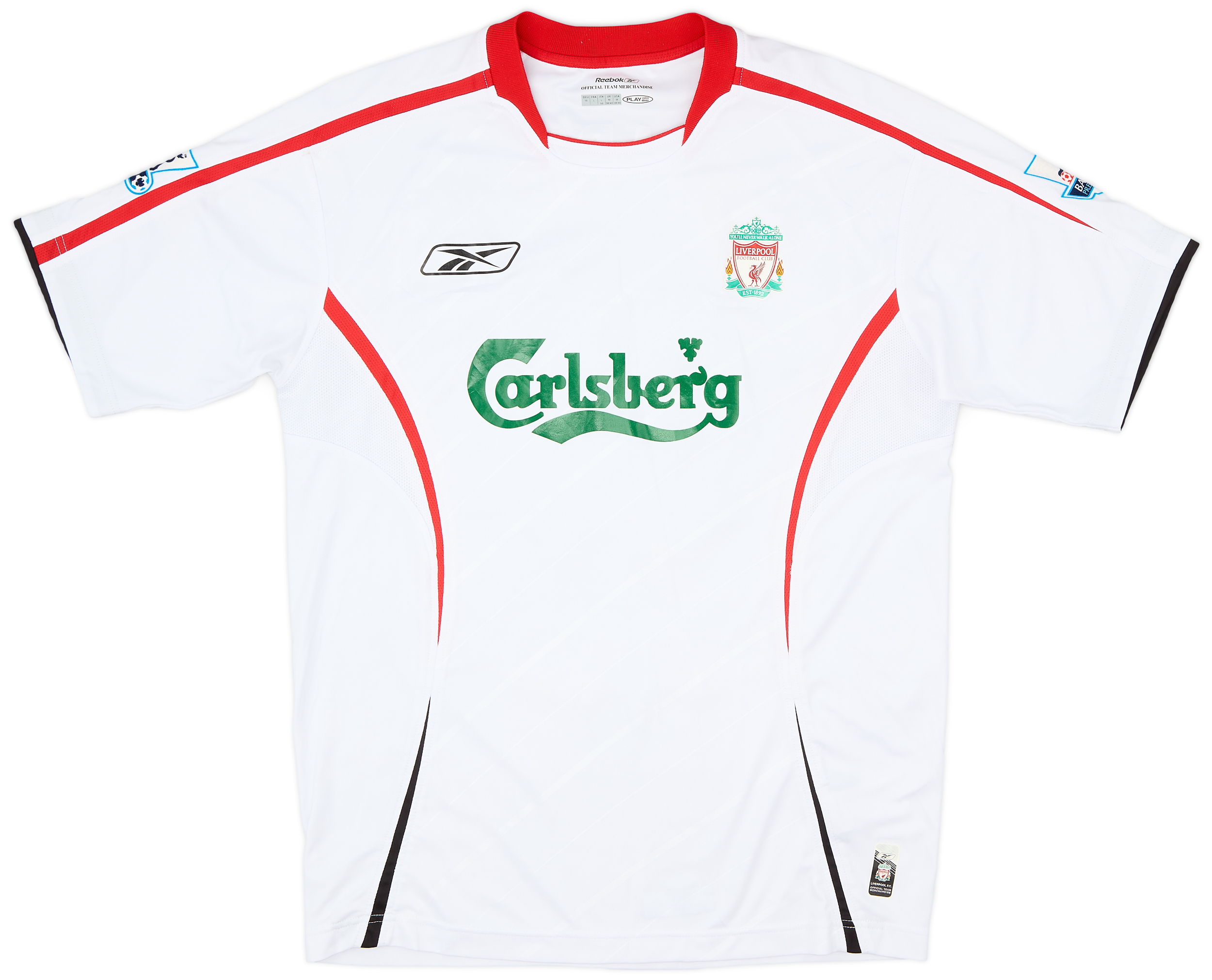 2005-06 Liverpool Away Shirt Champions of Europe #05 - 9/10 - (M)