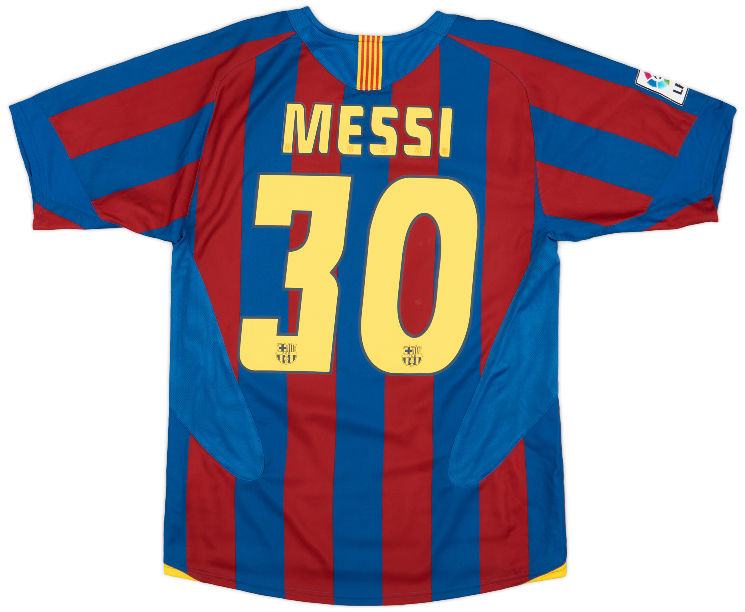 2005-06 Barcelona Home Shirt Messi #30 - 8/10 - (S)