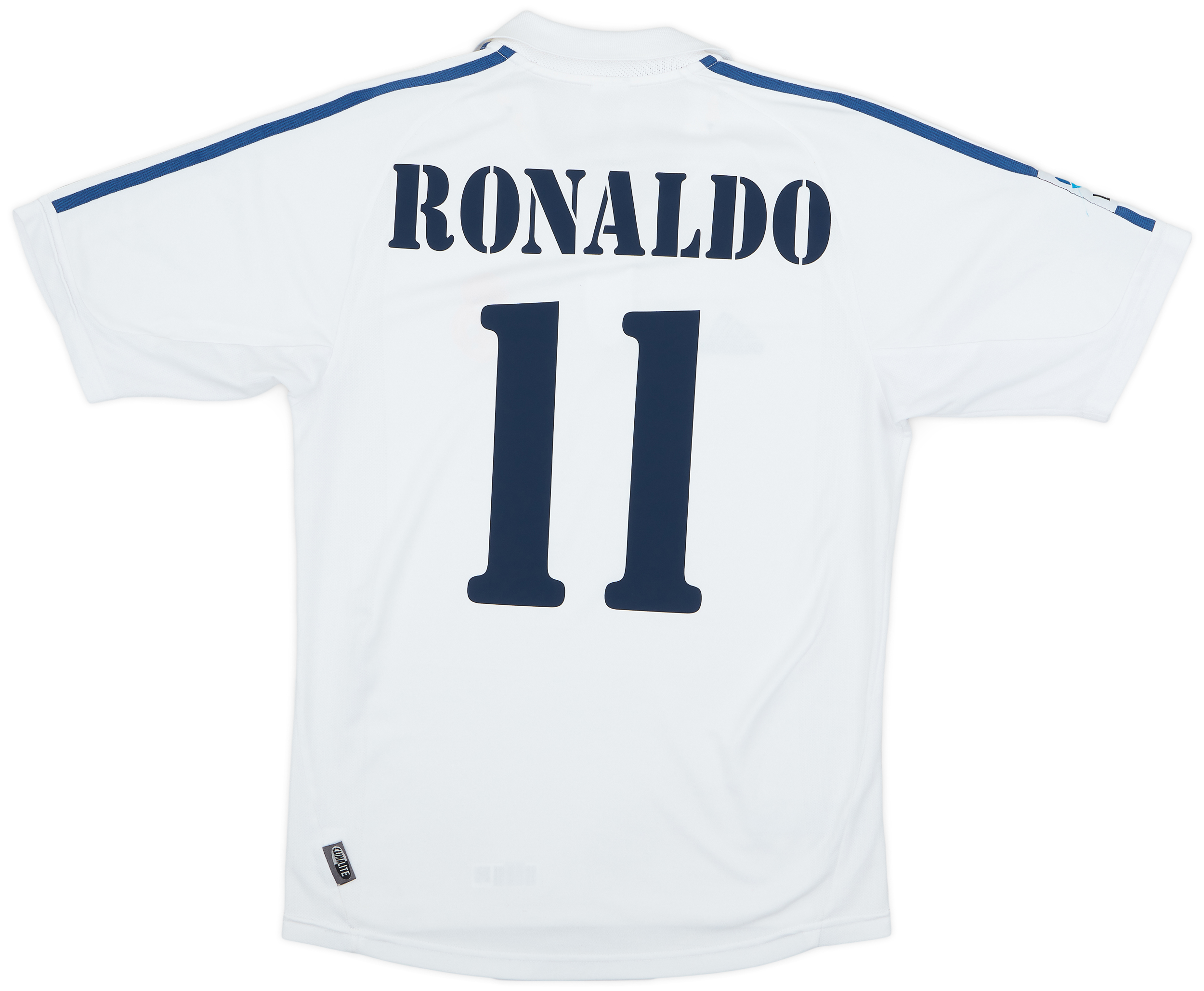 2001 Real Madrid Home Shirt Ronaldo #11 - 7/10 - (S)