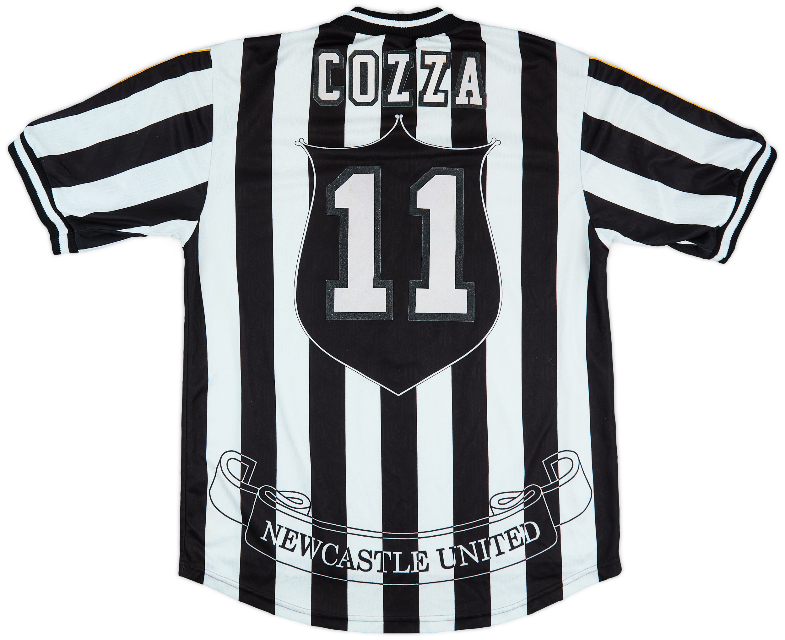 1997-99 Newcastle Home Shirt Cozza #11 - 6/10 - (L)