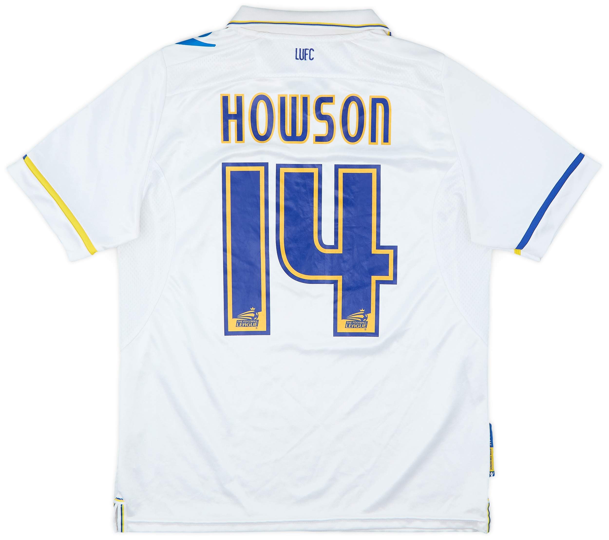 2011-12 Leeds United Home Shirt Howson #14 - 8/10 - (M)