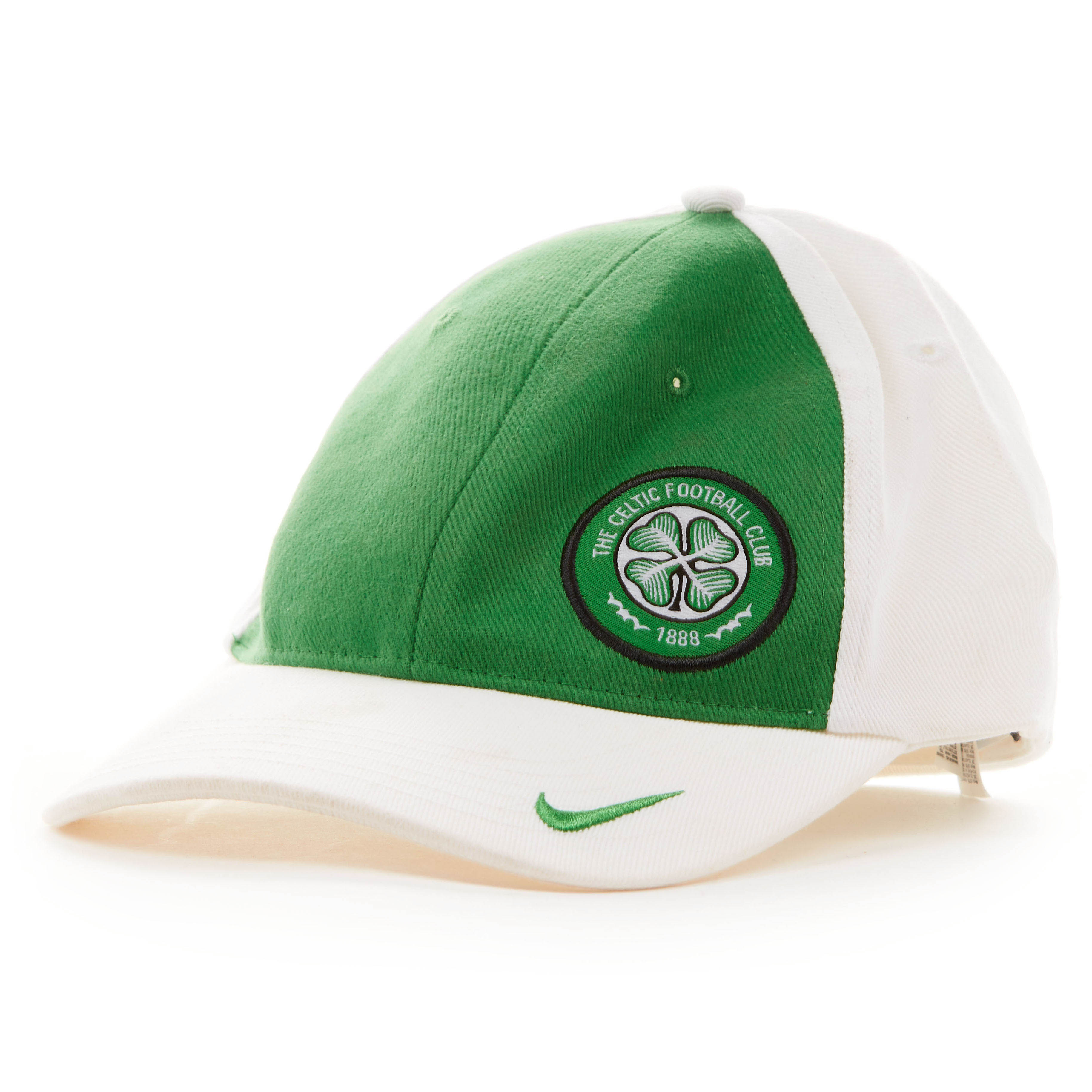 2007-08 Celtic Nike Baseball Cap - 9/10 - (L/XL)